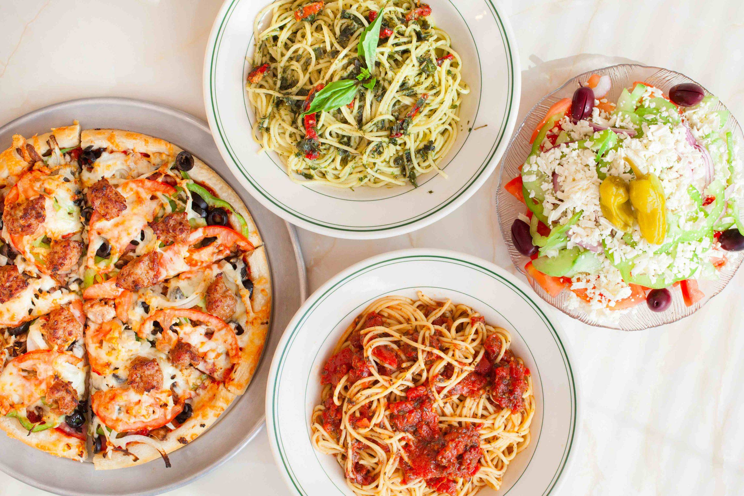 Olympia Pizza & Spaghetti House Menu Seattle • Order Olympia Pizza ...