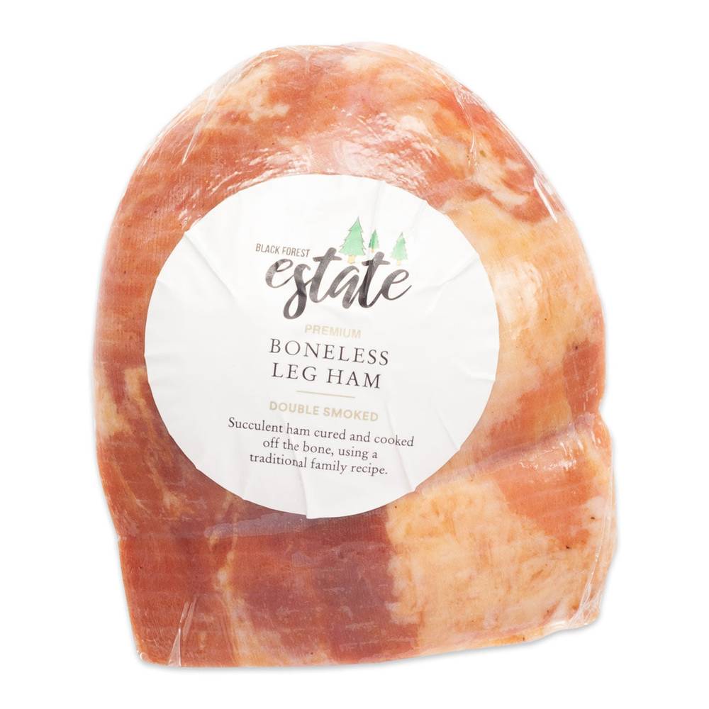 Black Forest Estate Premium Boneless Double Smoked Leg Ham Delivery ...