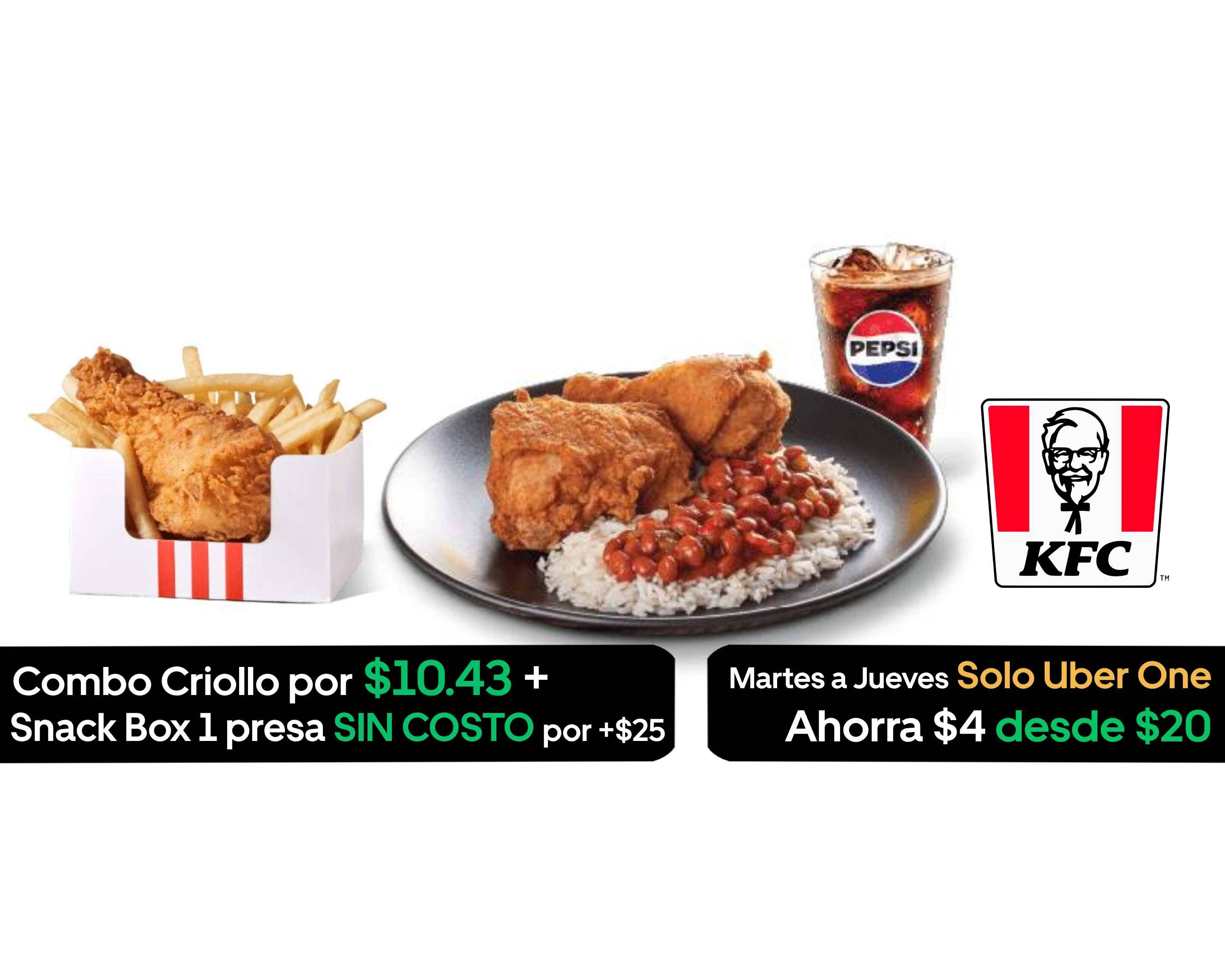 Order KFC (Calle Amazona) Menu Delivery in San Juan | Menu & Prices ...