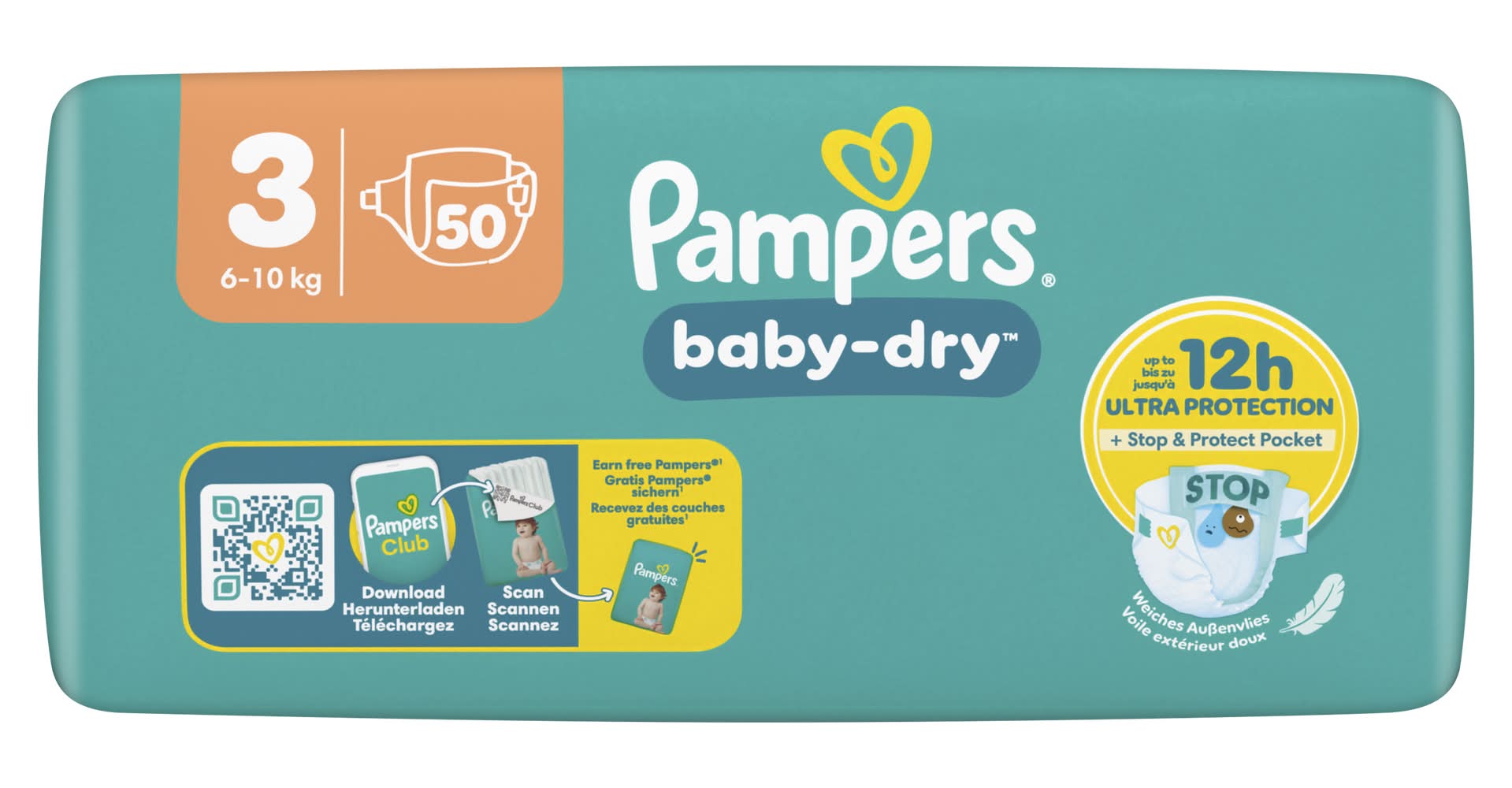 Pampers Couches baby dry 6-10kg Delivery Near Me | Order Online | Uber Eats