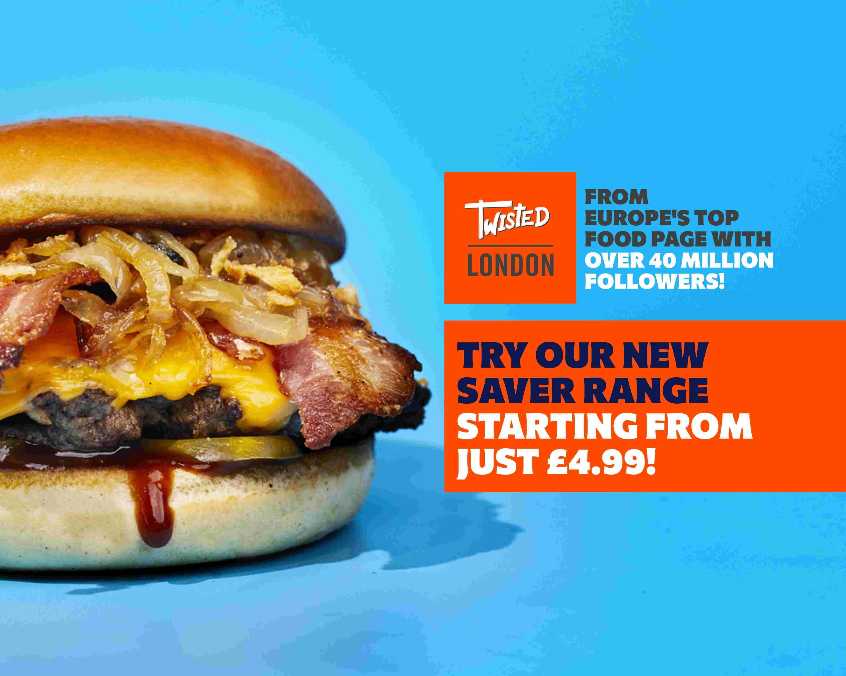 Twisted London (Norwich-Plumstead Rd) Menu & Prices - Norwich Delivery ...