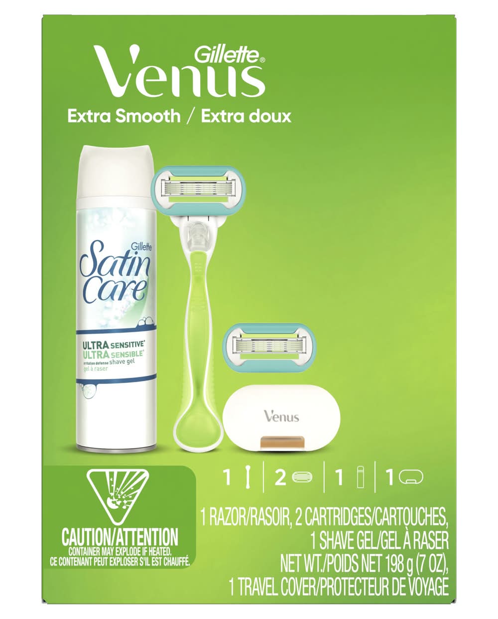 Gillette Venus kit de rasage extra doux - venus extra smooth shaving ...