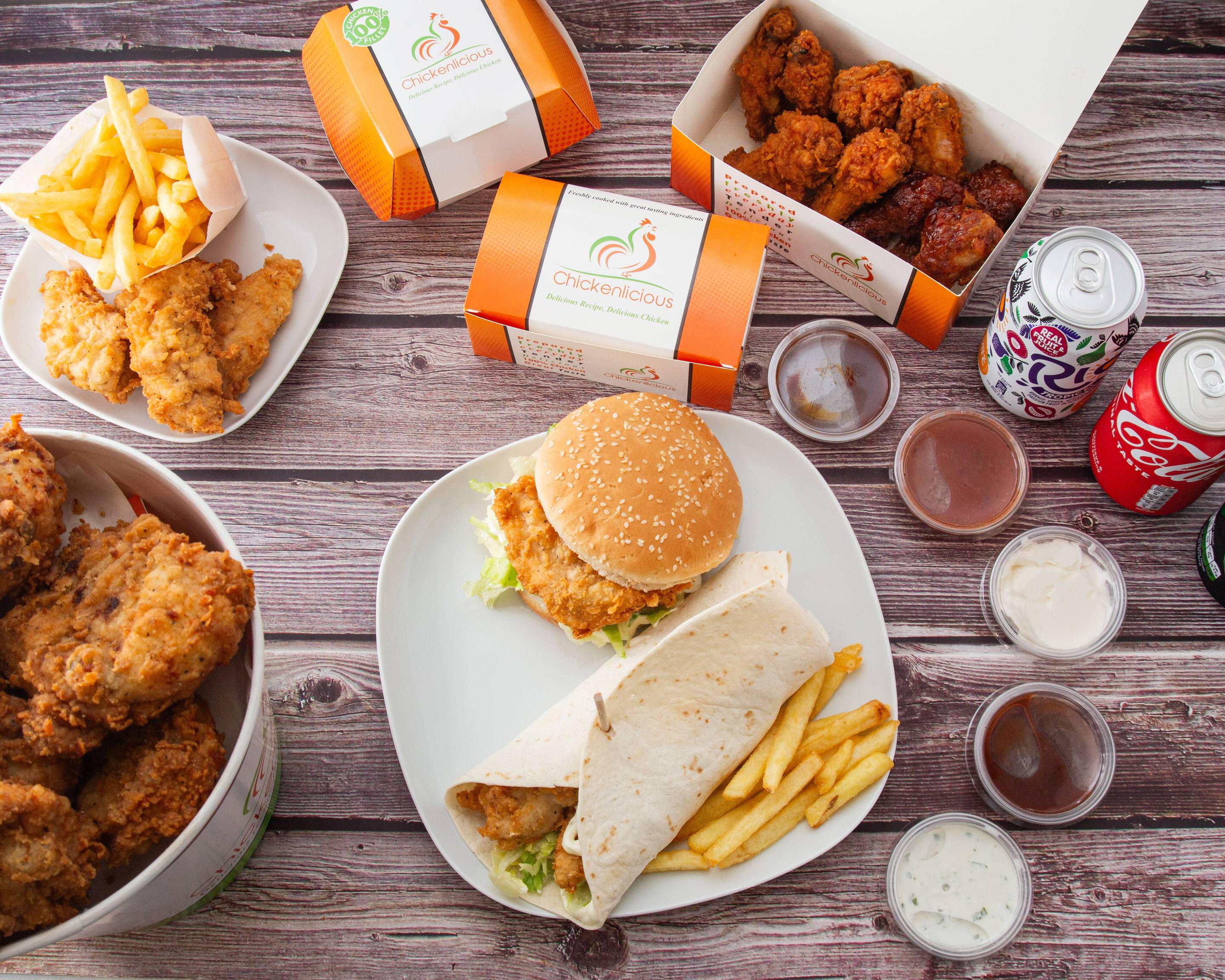 Chickenlicious Menu Deals & Prices - London Colney Delivery - Order ...