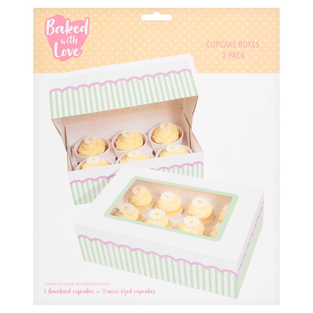 Baked with Love Cupcake Boxes Delivery Near Me Order Online Uber Eats