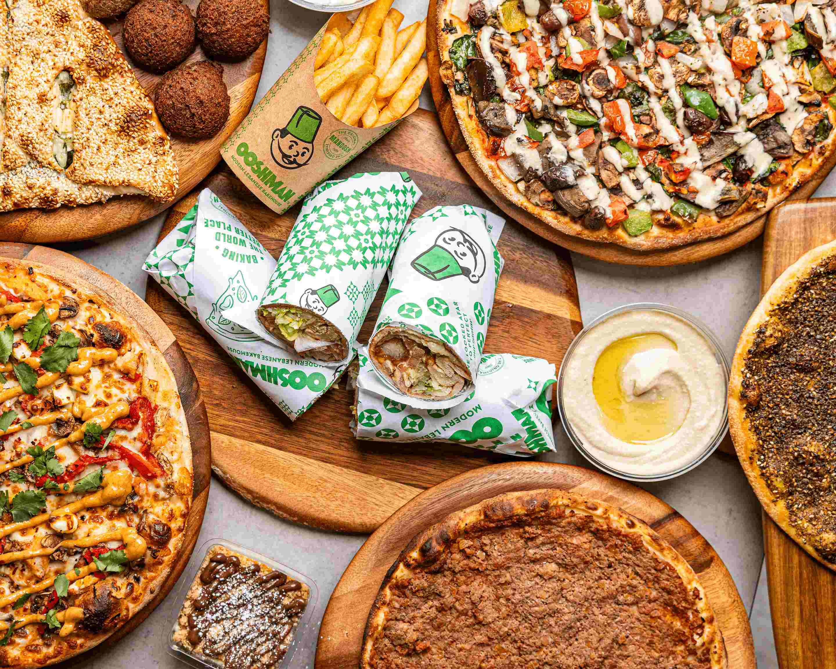 Order OOSHMAN Manoosh Pizzeria Caringbah | Menu & Prices | Sydney ...