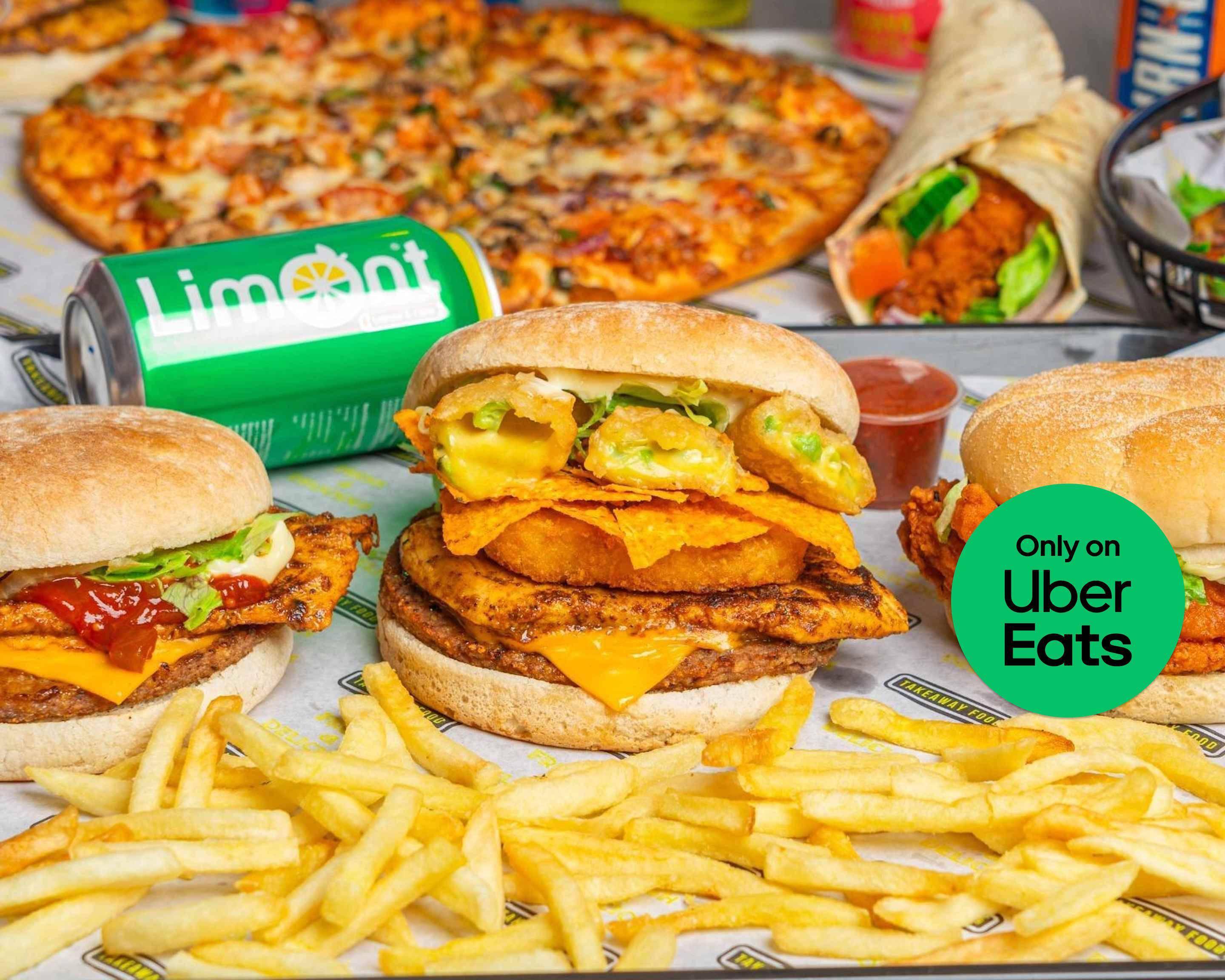The Burger Hut Menu & Prices - Preston Delivery - Order with Uber Eats