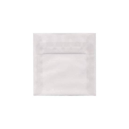 Jam Paper 5 X 5 Square Envelopes, Clear Translucent Vellum, 250/pack ...