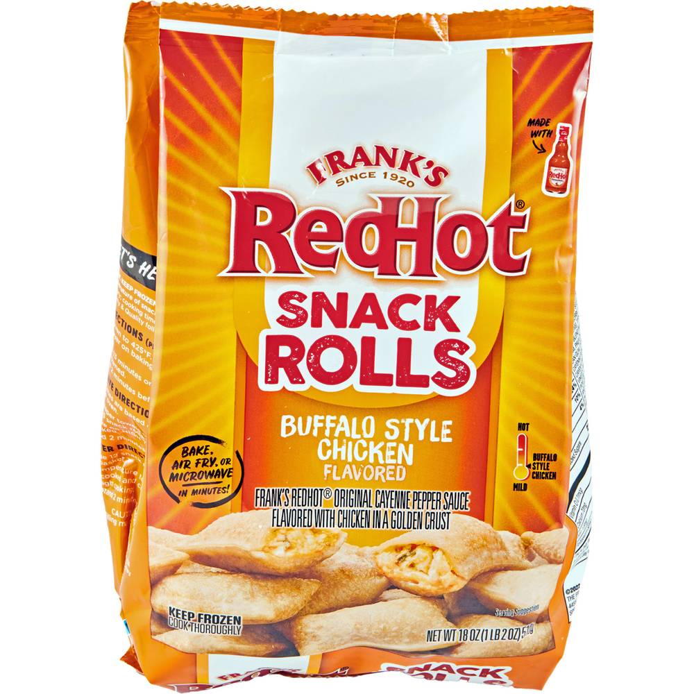 Frank's Redhot Buffalo Chicken Snack Rolls Delivery Near Me | Order ...
