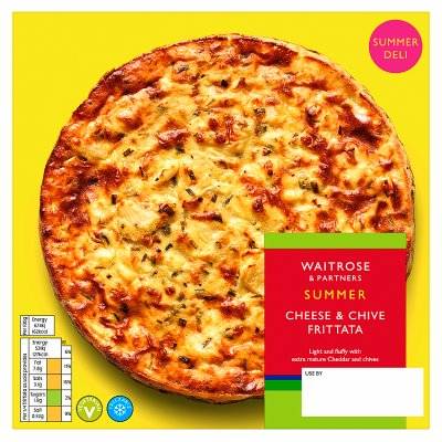 Waitrose & Partners Summer Cheese & Chive Frittata Delivery Near Me ...