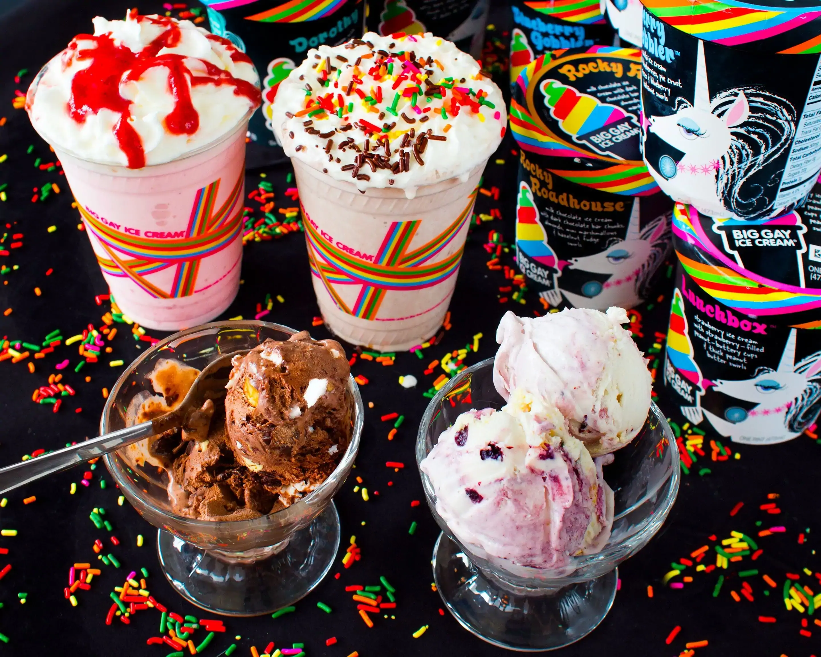 Curly Cream Rolled Ice Cream 3 Menu Destin • Order Curly Cream Rolled ...