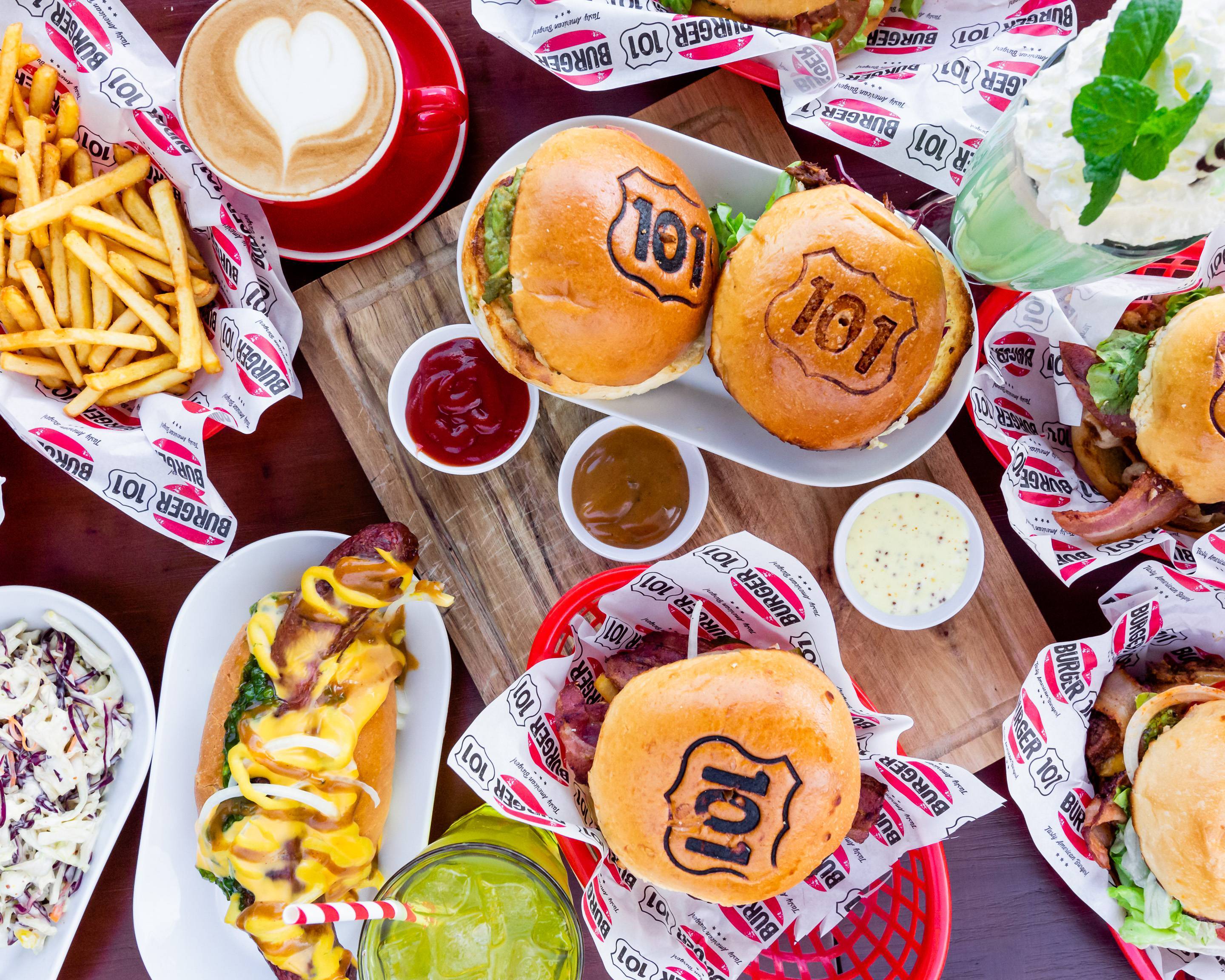 Order Burger 101 | Menu & Prices | Perth Delivery | Uber Eats