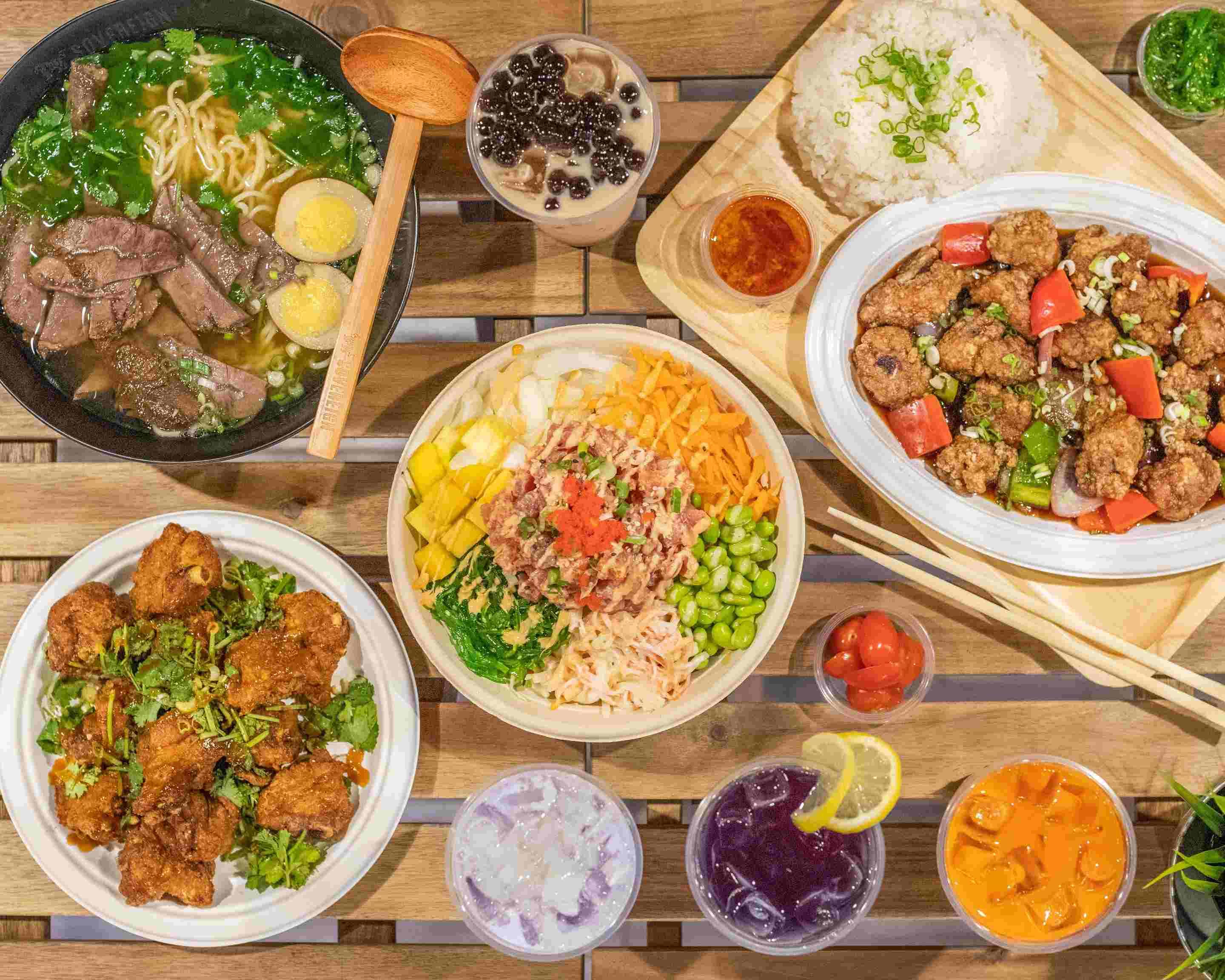 Order Sovereign: Poke, Boba, Asian Kitchen Menu Delivery【Menu & Prices ...