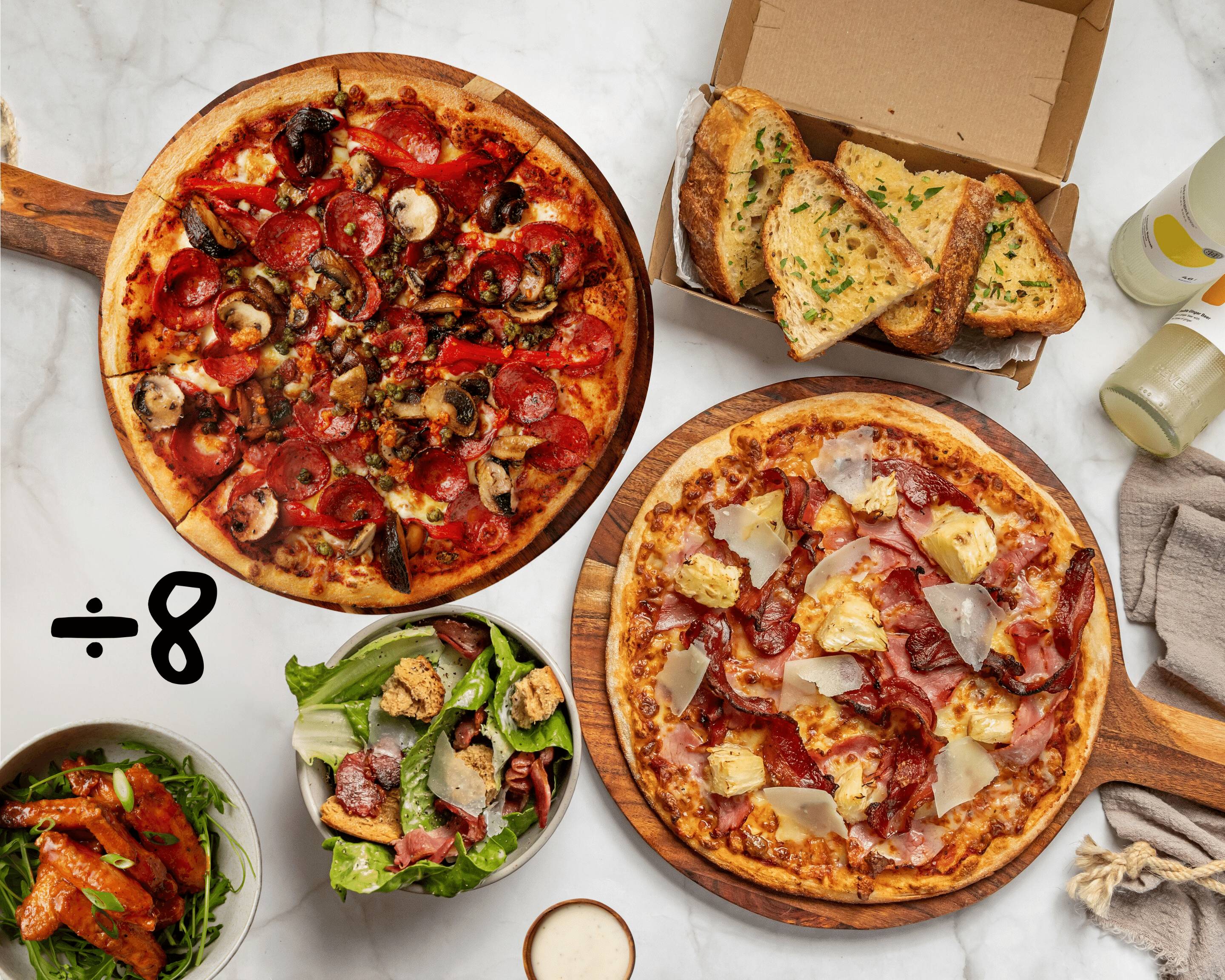 Order Divide 8 Bronte | Menu & Prices | Sydney Delivery | Uber Eats