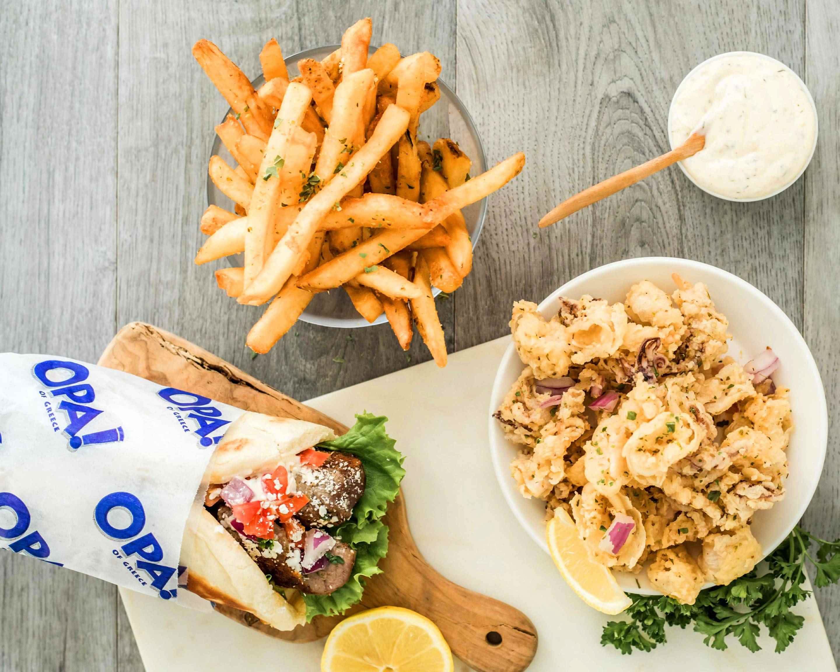 Commander d'un OPA! of Greece (Unit 5B, 1200 summit drive)【Menu et prix ...