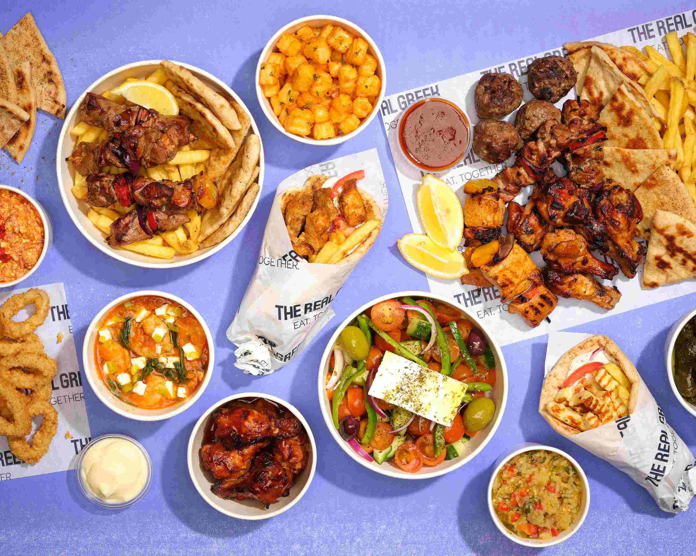 The Real Greek (Bristol) Menu - Takeaway in Bristol | Delivery Menu ...