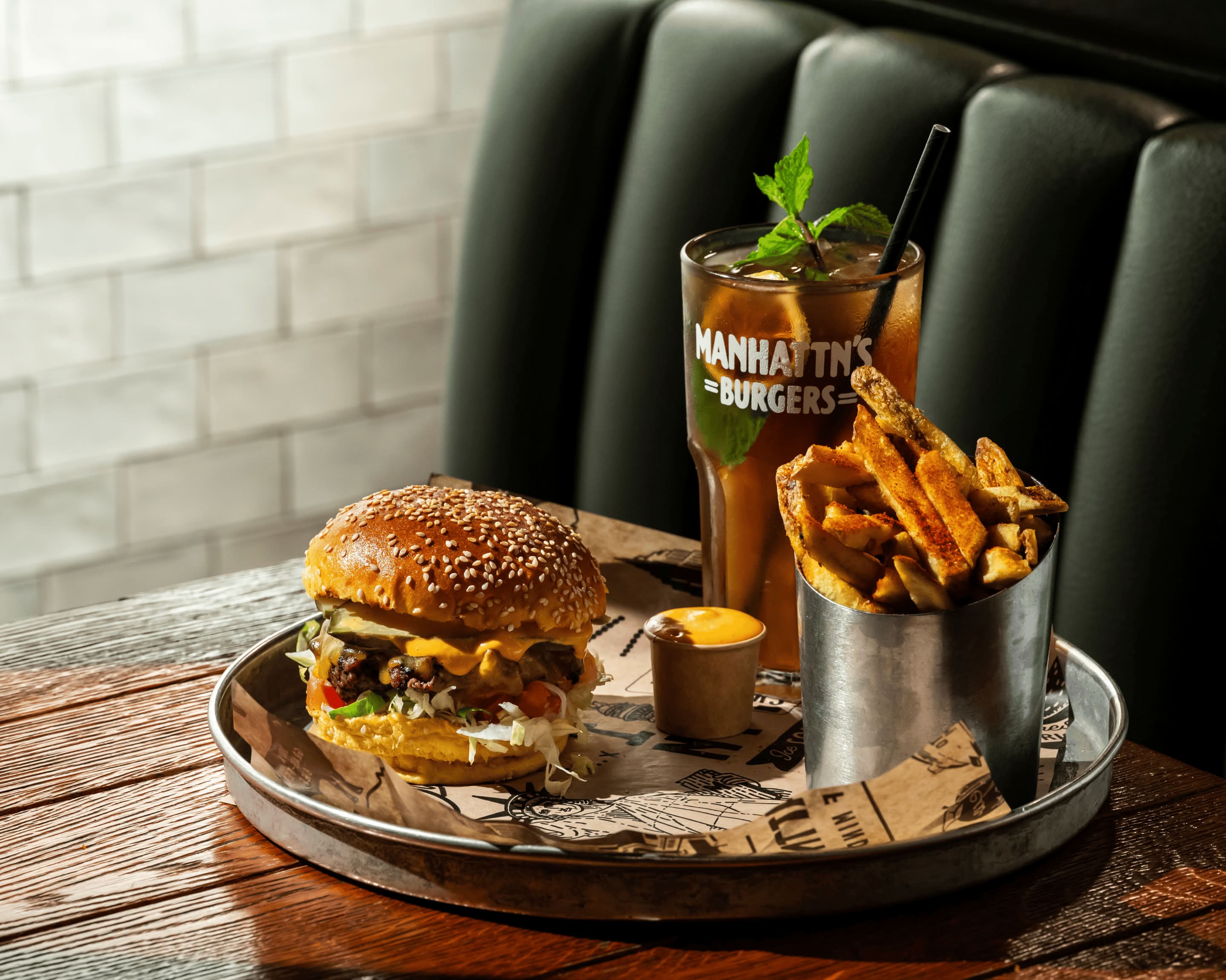 Manhattn's Burgers - Boondael menu et prix – Elsene – Livraison à ...