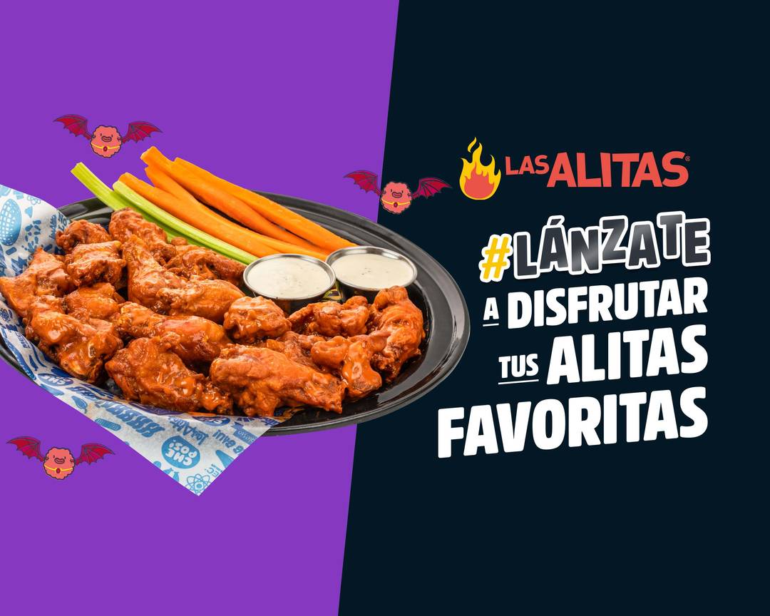 Las Alitas Valle Oriente Menú a Domicilio【Menú y Precios】Monterrey ...