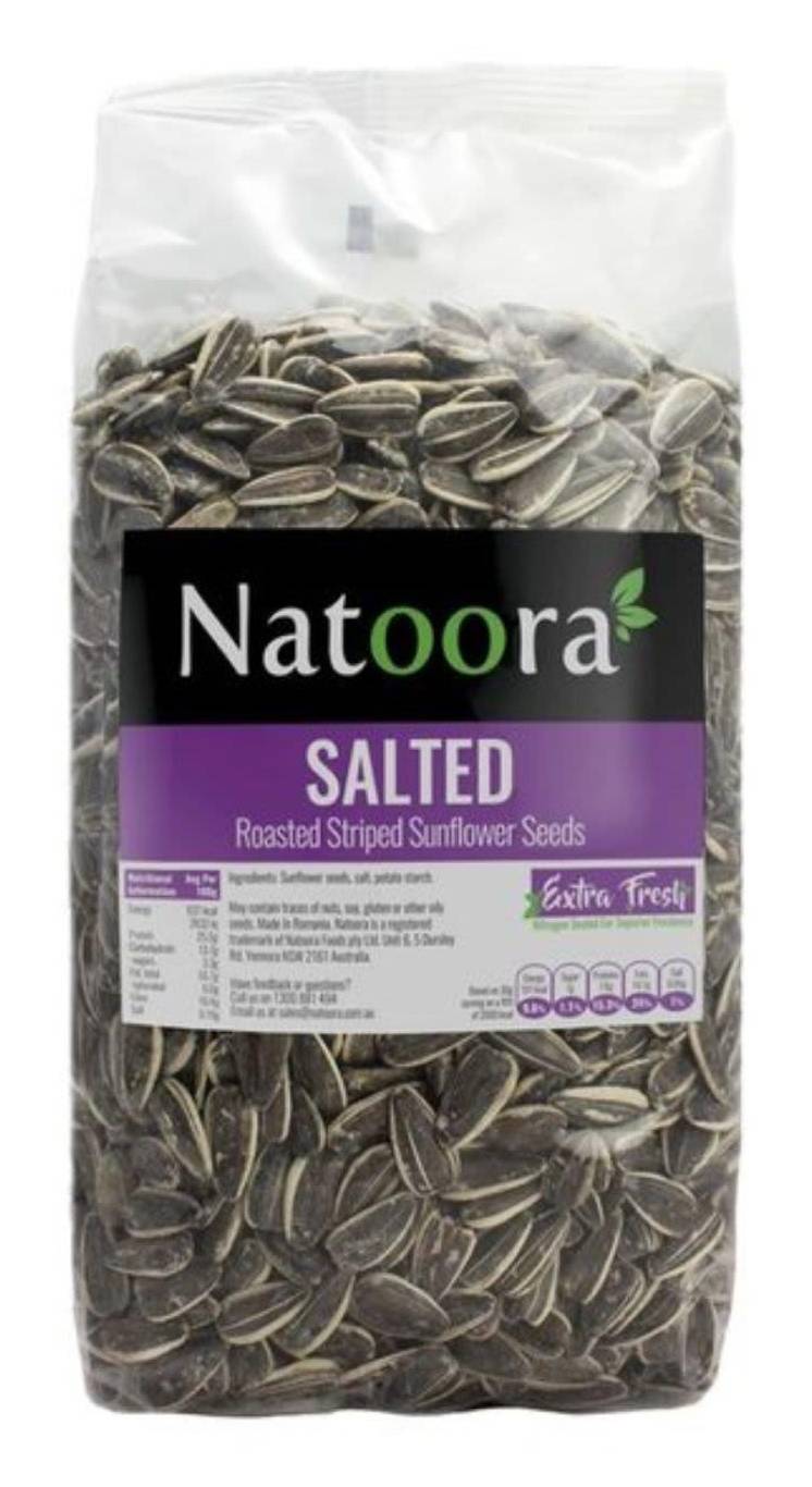 Natoora Salted Roasted Striped Sunflower Seeds Delivery Near Me | Order ...
