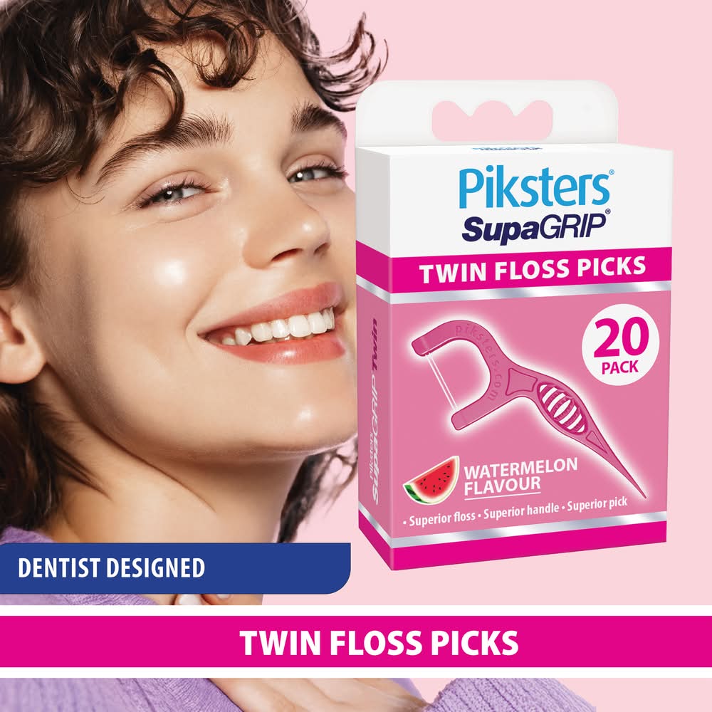 Piksters Supagrip Twin Floss Picks Delivery Near Me | Order Online ...