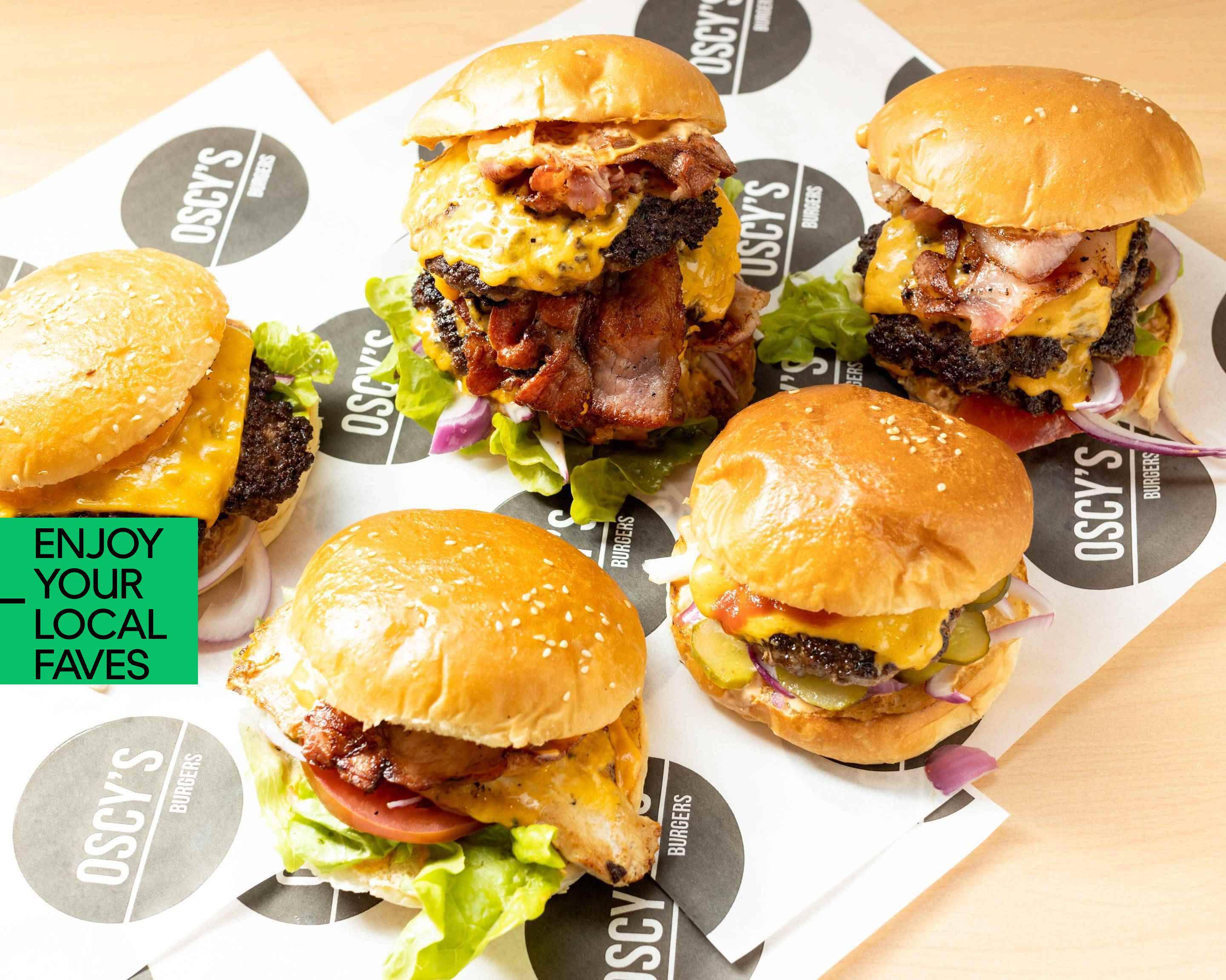 Oscy's Burgers (Tuggeranong) Menu Takeout in Canberra | Delivery Menu ...