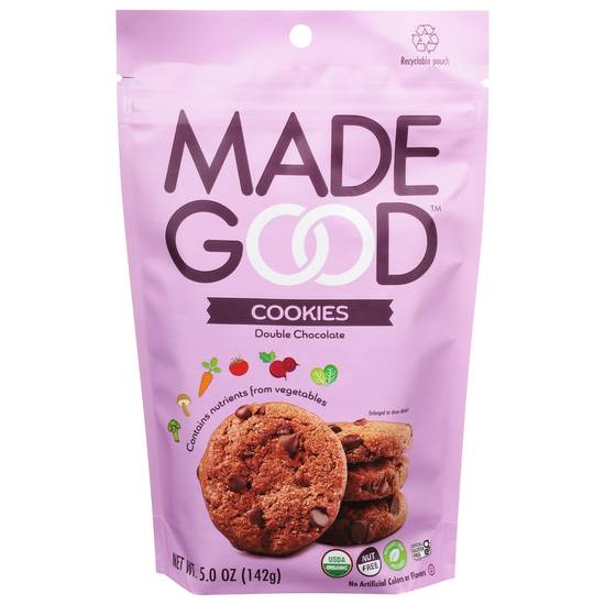 Made Good Double Chocolate Cookies (5 oz) | Delivery Near You | Uber Eats