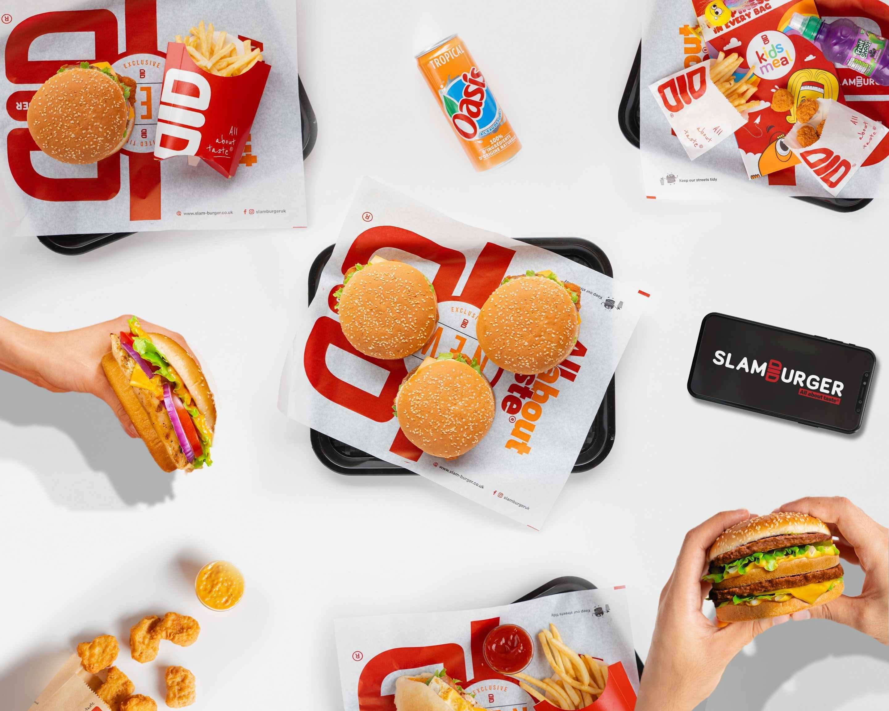 Slam Burger (Kilburn) Menu - Takeaway in London | Delivery menu ...