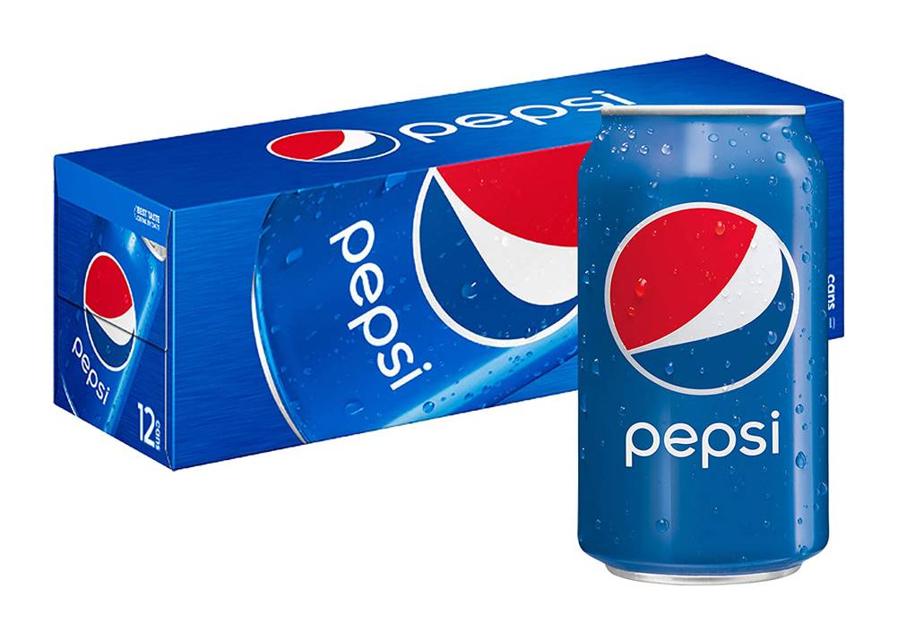 Pepsi Cola Soda 12 Pack | Postmates