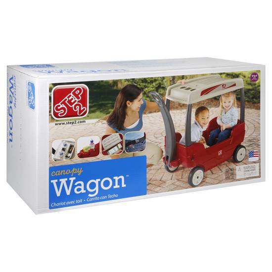 Step2 Canopy 18 M+ Wagon Ride on Toy (red) | Delivery Near You | Uber Eats
