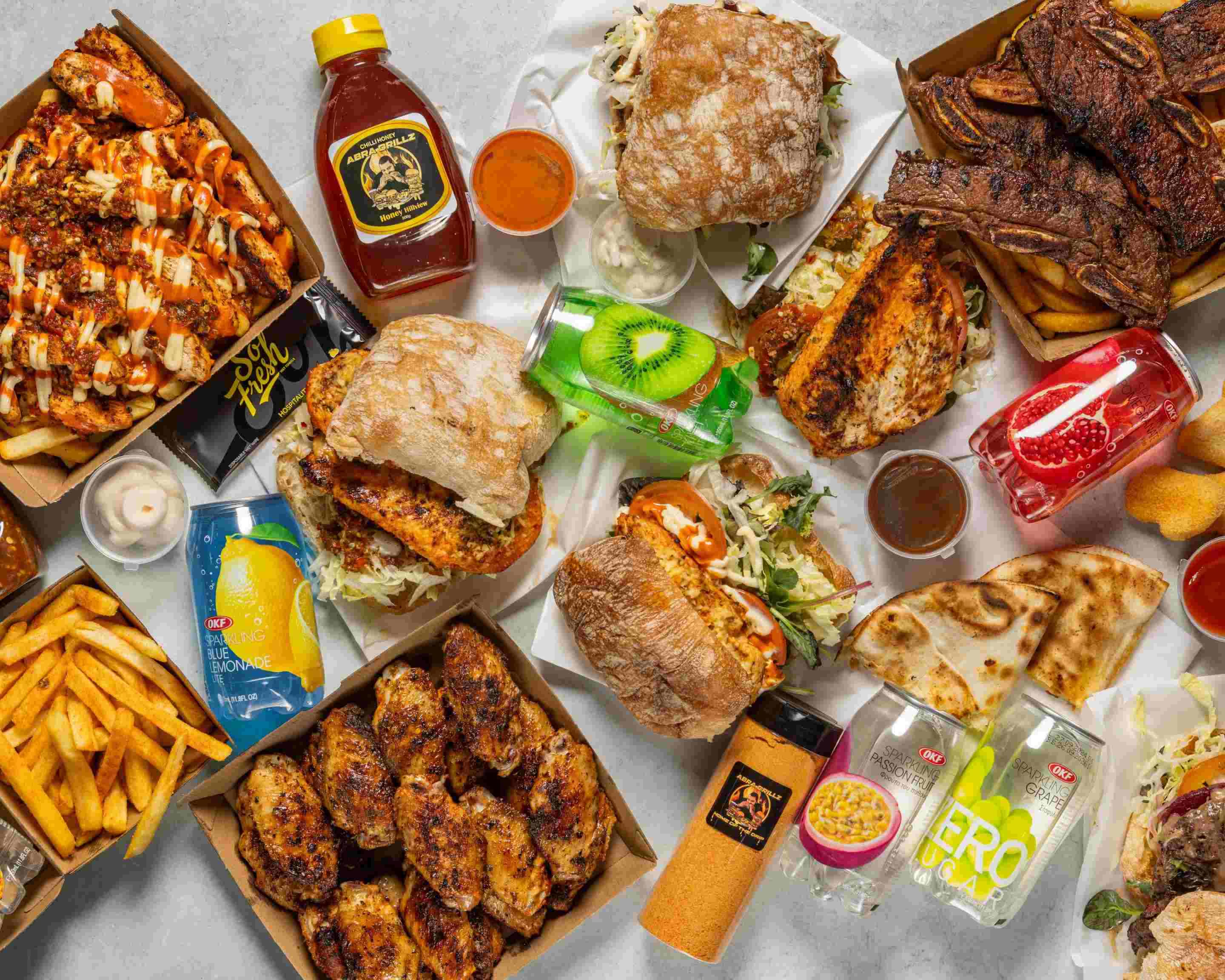 Abra Grillz Menu Takeout in Sydney | Delivery Menu & Prices | Uber Eats