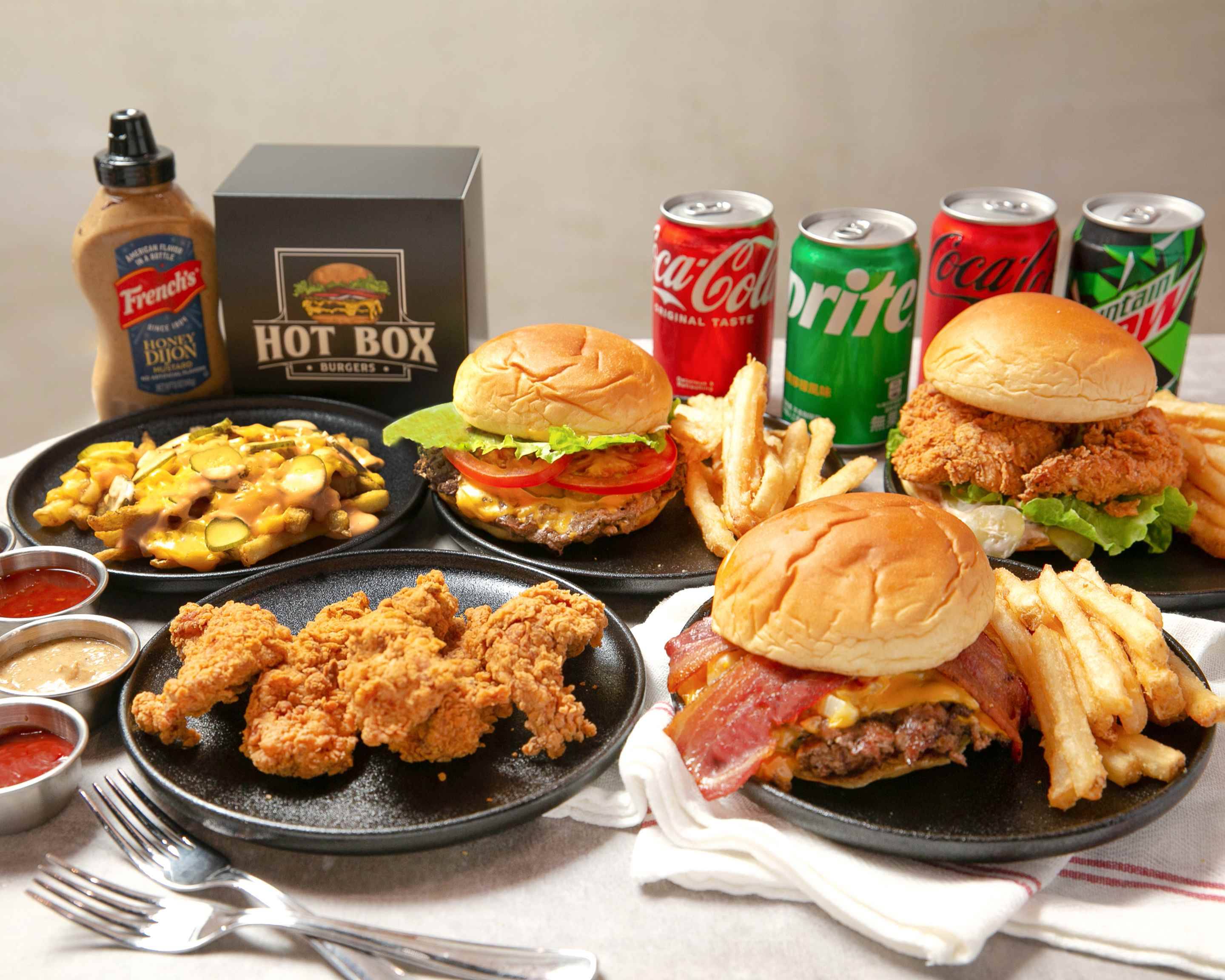 Hot Box Burgers 燙盒子美式漢堡菜單與外送 | 桃園 | 菜單與價格 | Uber Eats