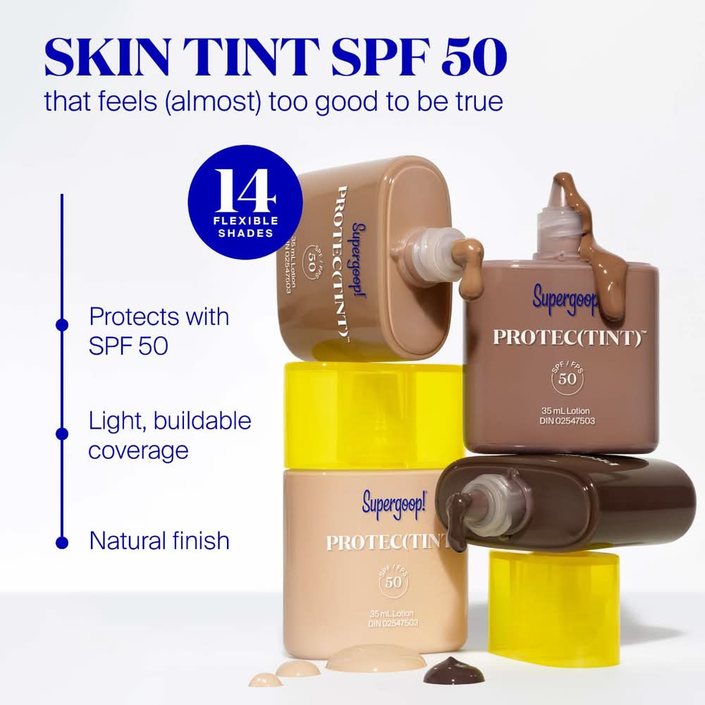 Supergoop! Protect Daily Sunscreen Skin Tint With Ectoin Spf 50 ...