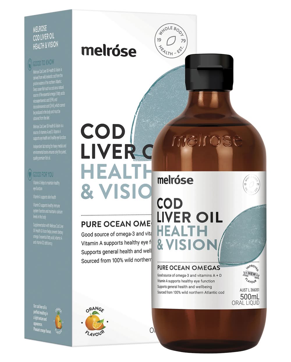 Melrose International Premium Omega Cod Liver Oil Delivery Near Me ...