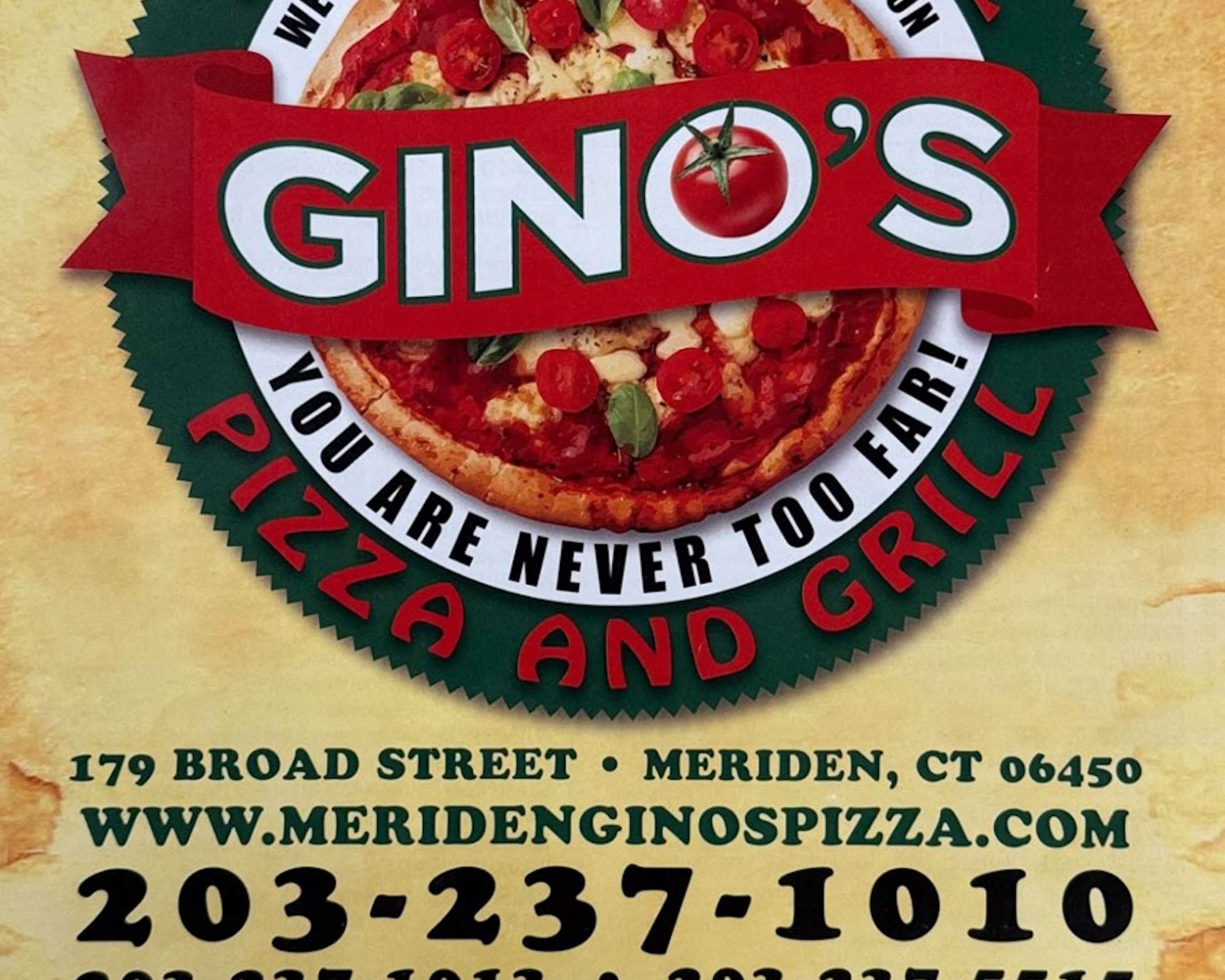 Order Gino's of Meriden Connecticut Menu Delivery【Menu & Prices ...
