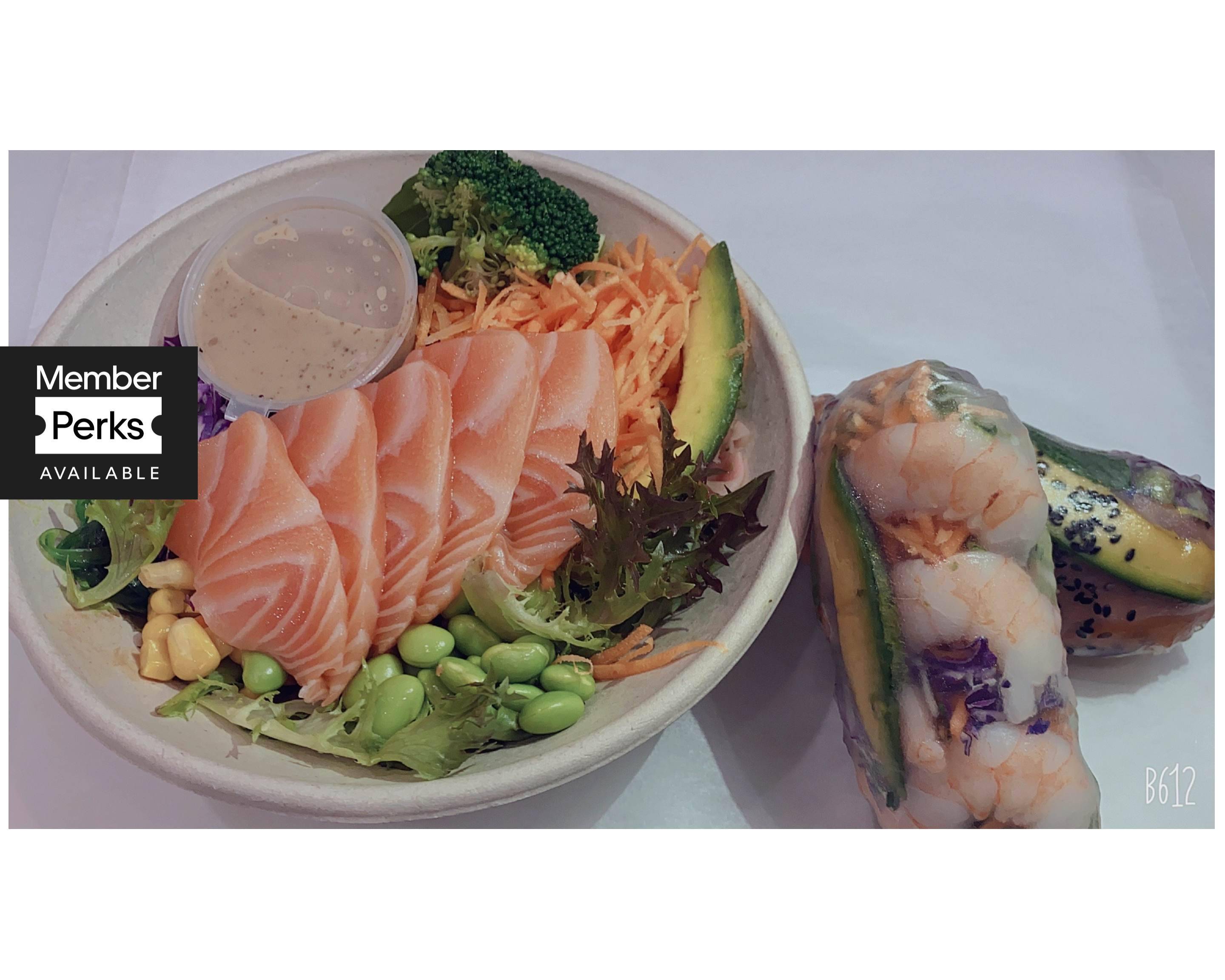 Order the salmon club airport west westfield food court | Menu & Prices ...