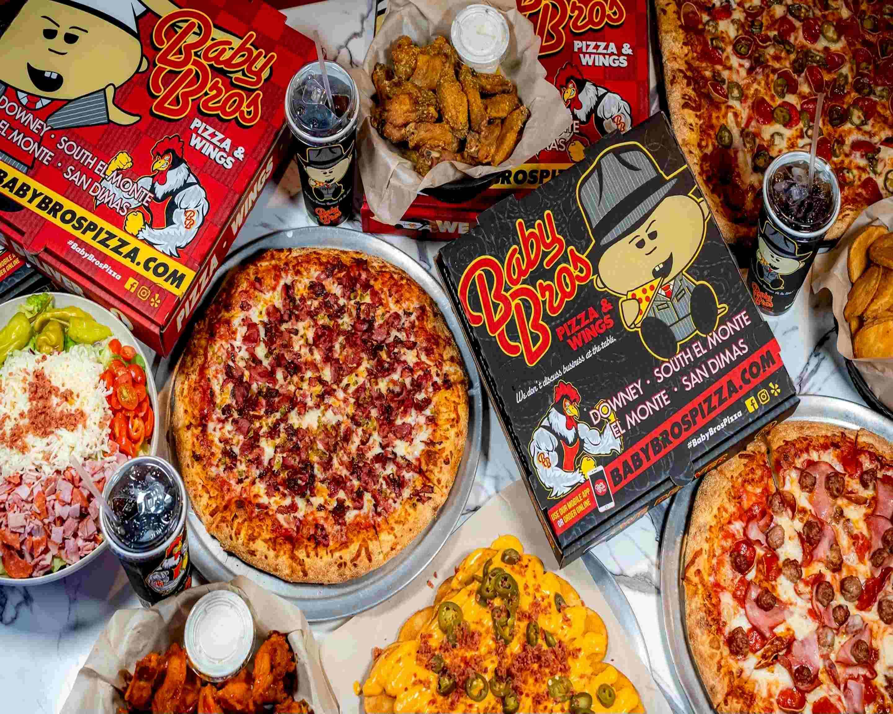 Order Baby Bros Pizza & Wings - S El Monte - Menu & Prices - South El ...