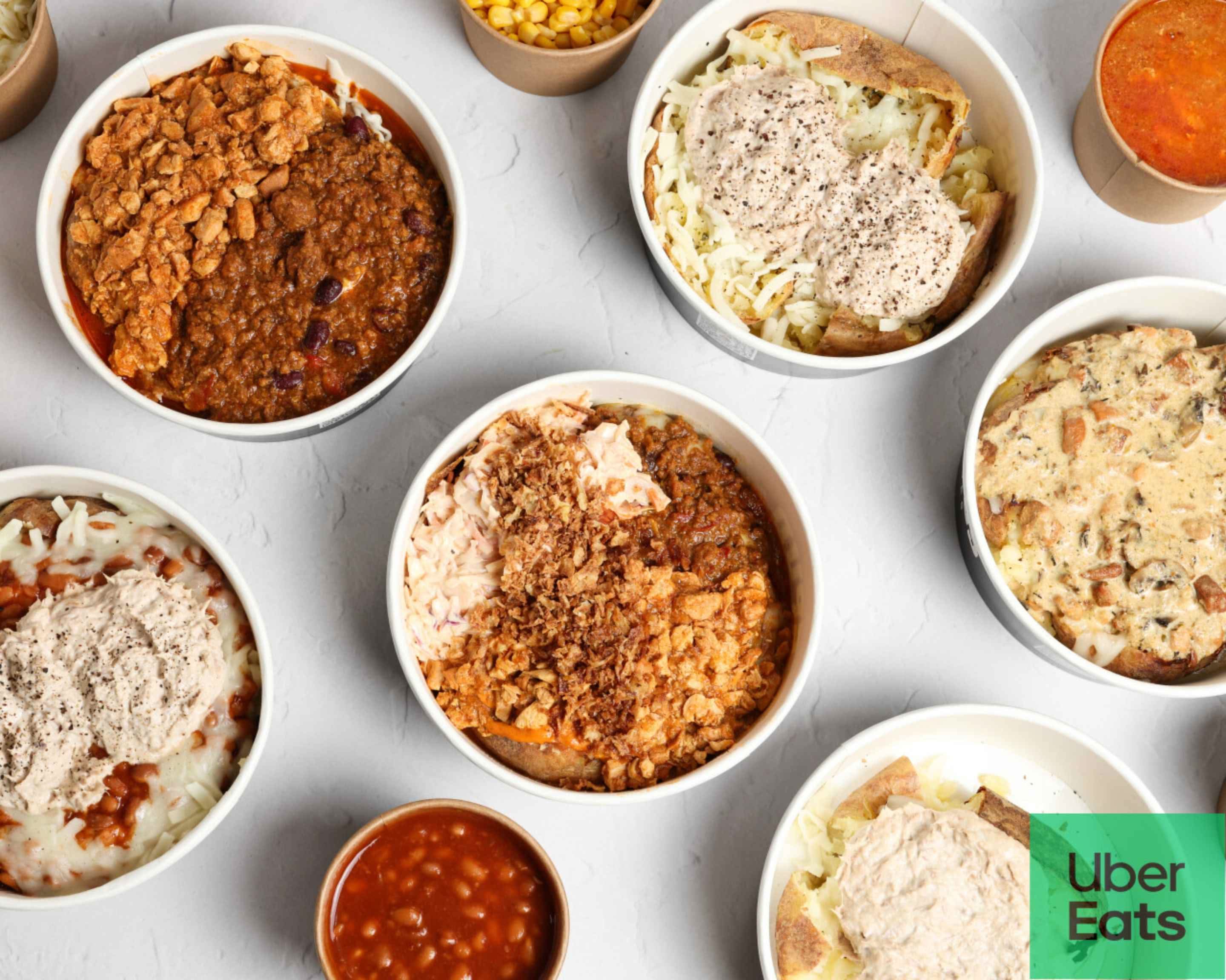 Spud Boss Menu - Takeaway in London | Delivery menu & prices | Uber Eats