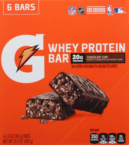 Gatorade Bars Nutrition Information