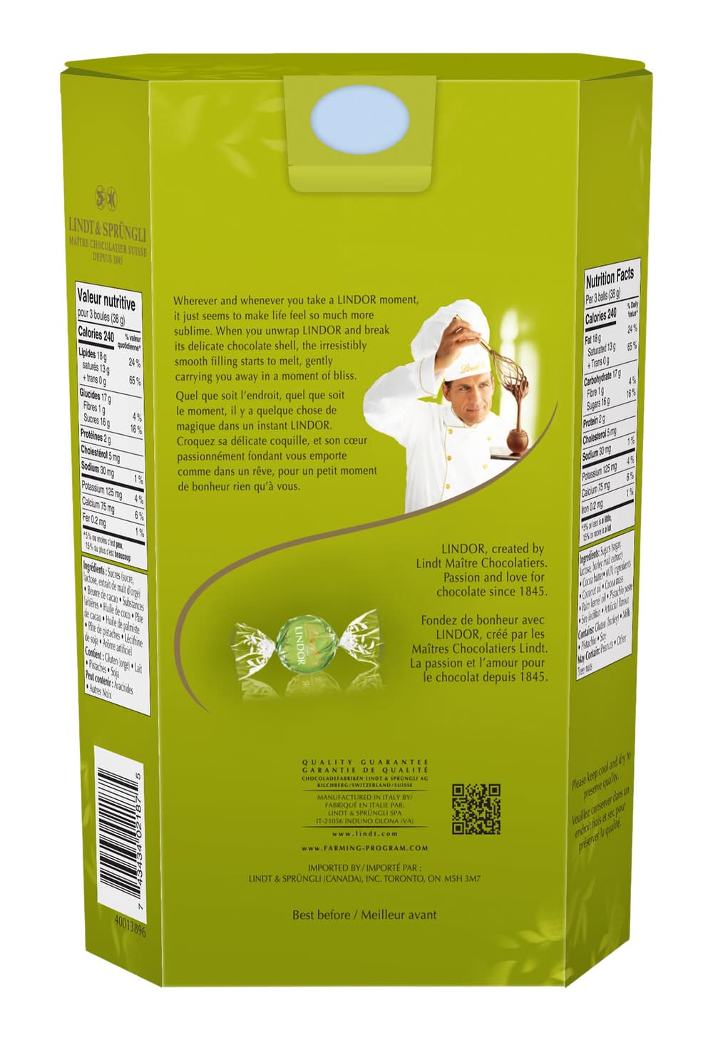 Lindt Lindor Milk Chocolate Truffles Delivery Near Me | Order Online ...