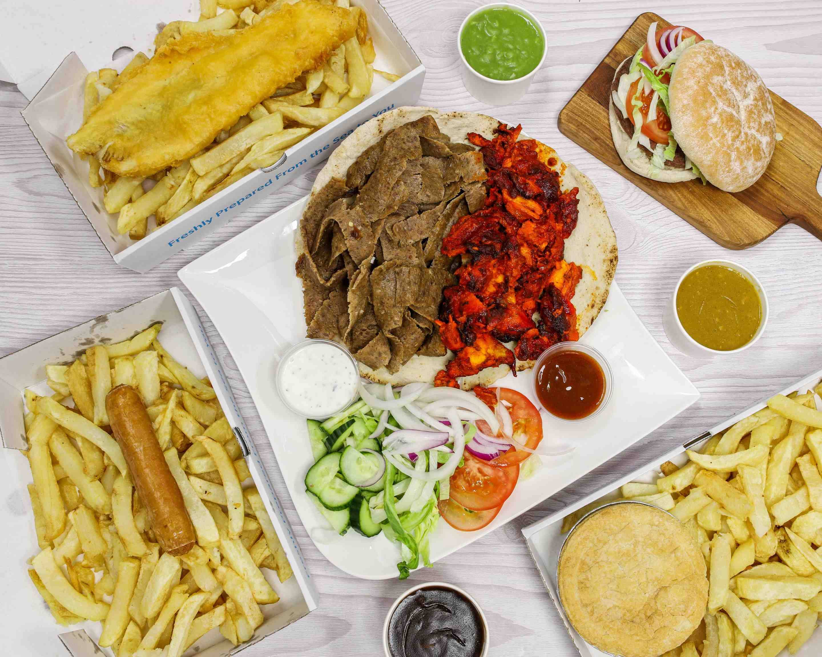 The Golden Fry Menu & Prices - Branston Delivery - Order with Uber Eats