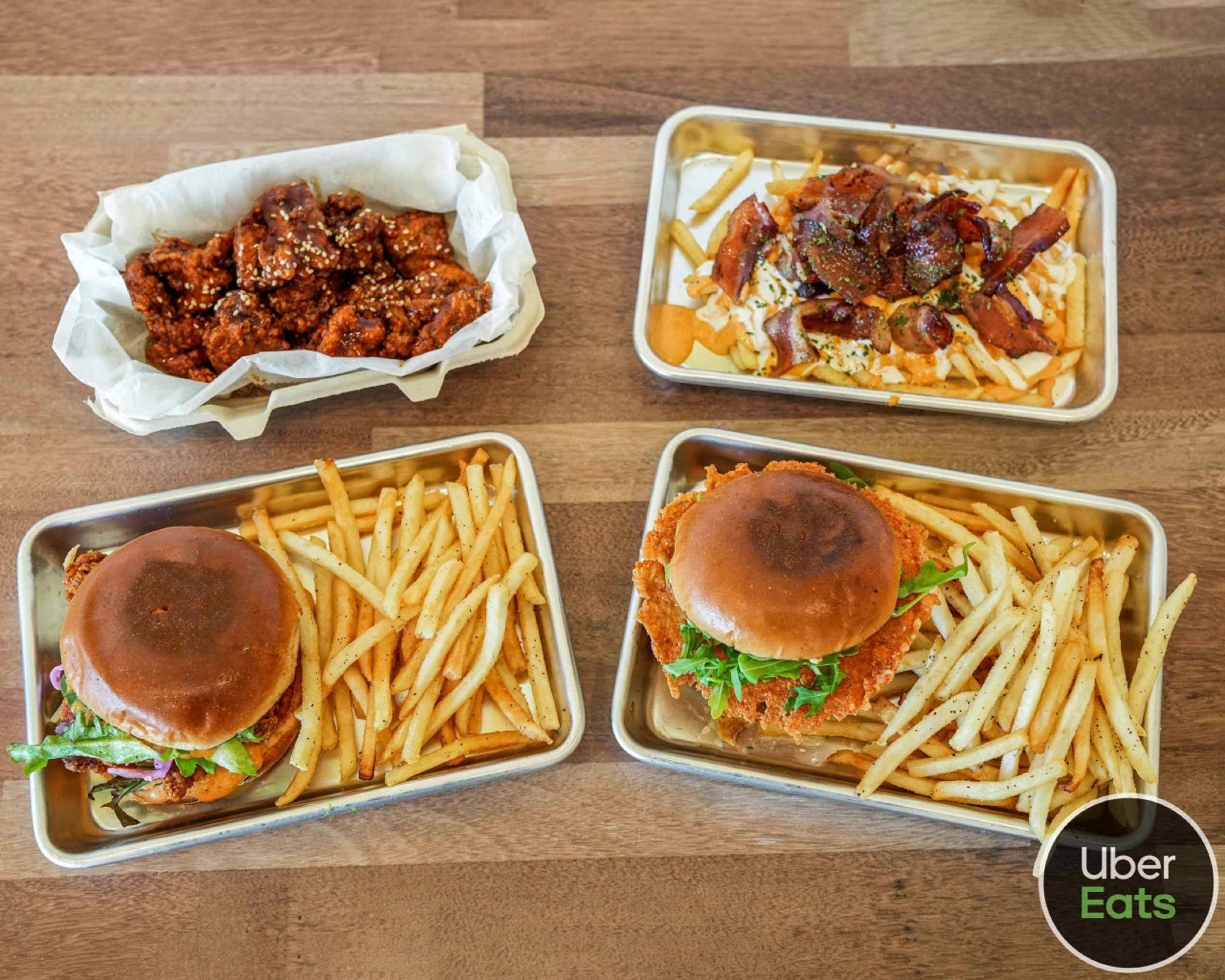 Order Burger Point Menu Delivery【Menu & Prices】| South Gate | Uber Eats
