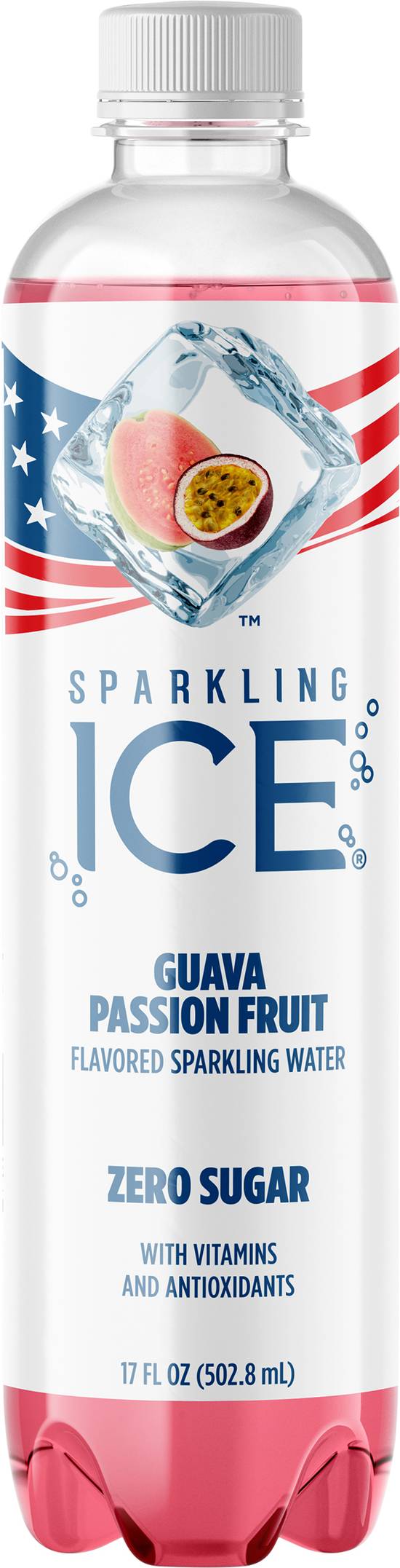 Sparkling Ice Zero Sugar Guava Passion Fruit Sparkling Water (17 fl oz ...