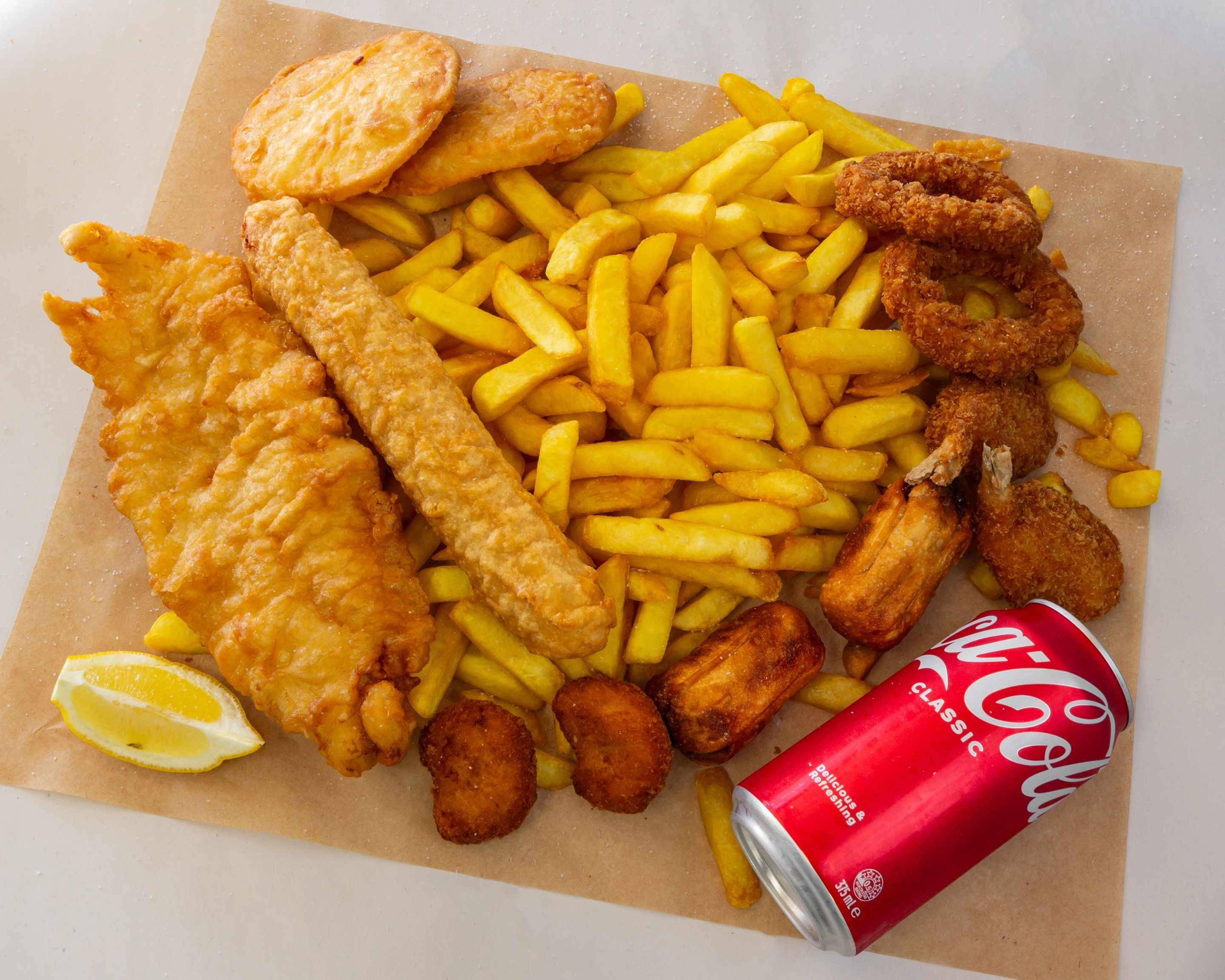 Fin's Fish & Chips Menu Takeout in Geelong | Delivery Menu & Prices ...