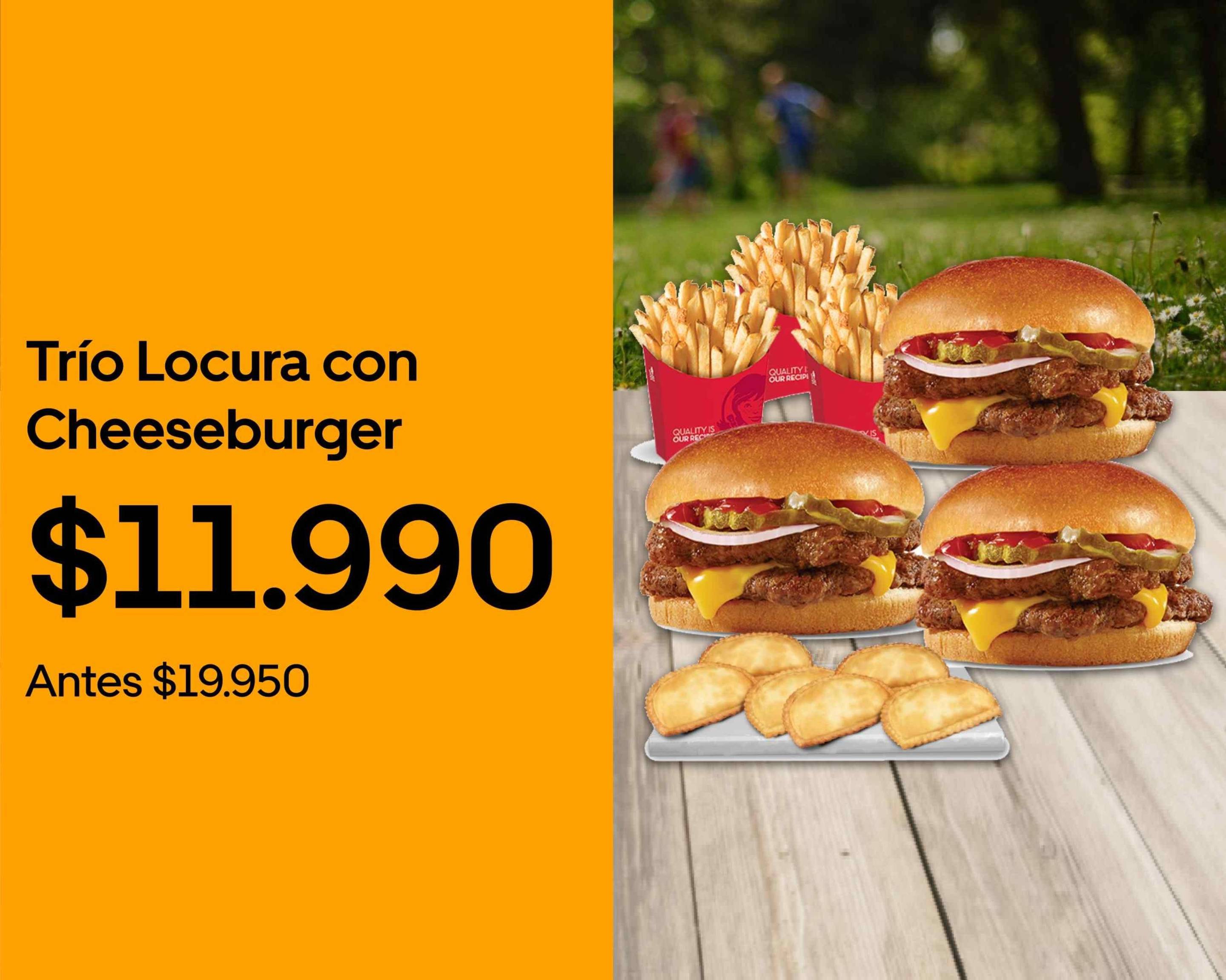 Wendy's - Encomenderos Menú a Domicilio【Menú y Precios】Santiago | Uber Eats