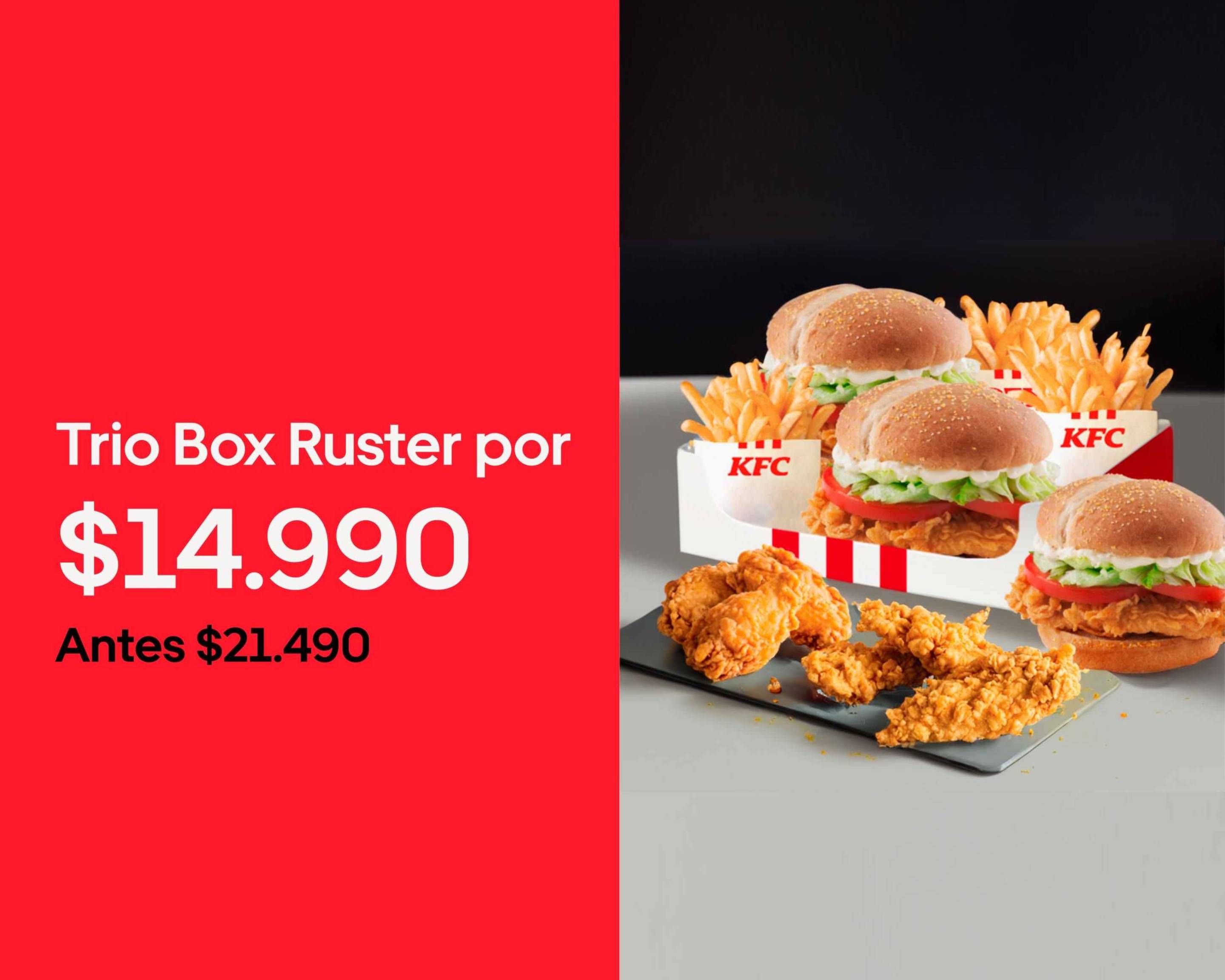 KFC - EU Las Rejas Menú a Domicilio【Menú y Precios】Santiago | Uber Eats