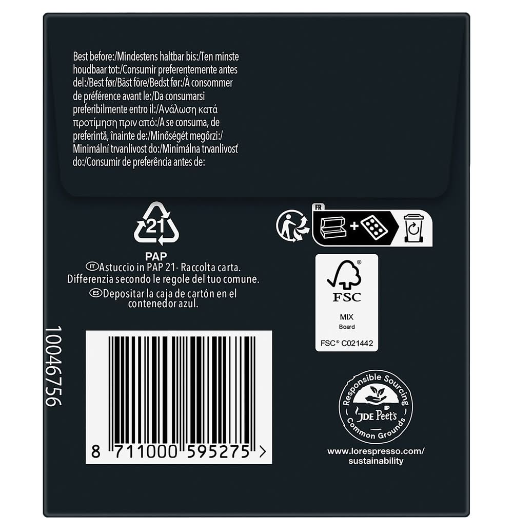 L'OR Espresso Lungo Profondo Intensity 8 Coffee Capsules Delivery Near ...