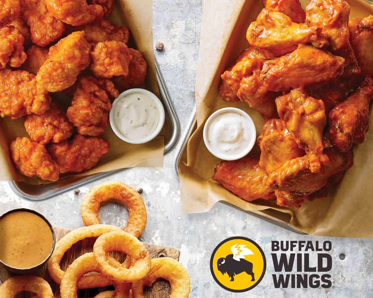 Order Buffalo Wild Wings (130 Elm Street Ste. 10) Menu Delivery【Menu & Prices】| Enfield | Uber Eats