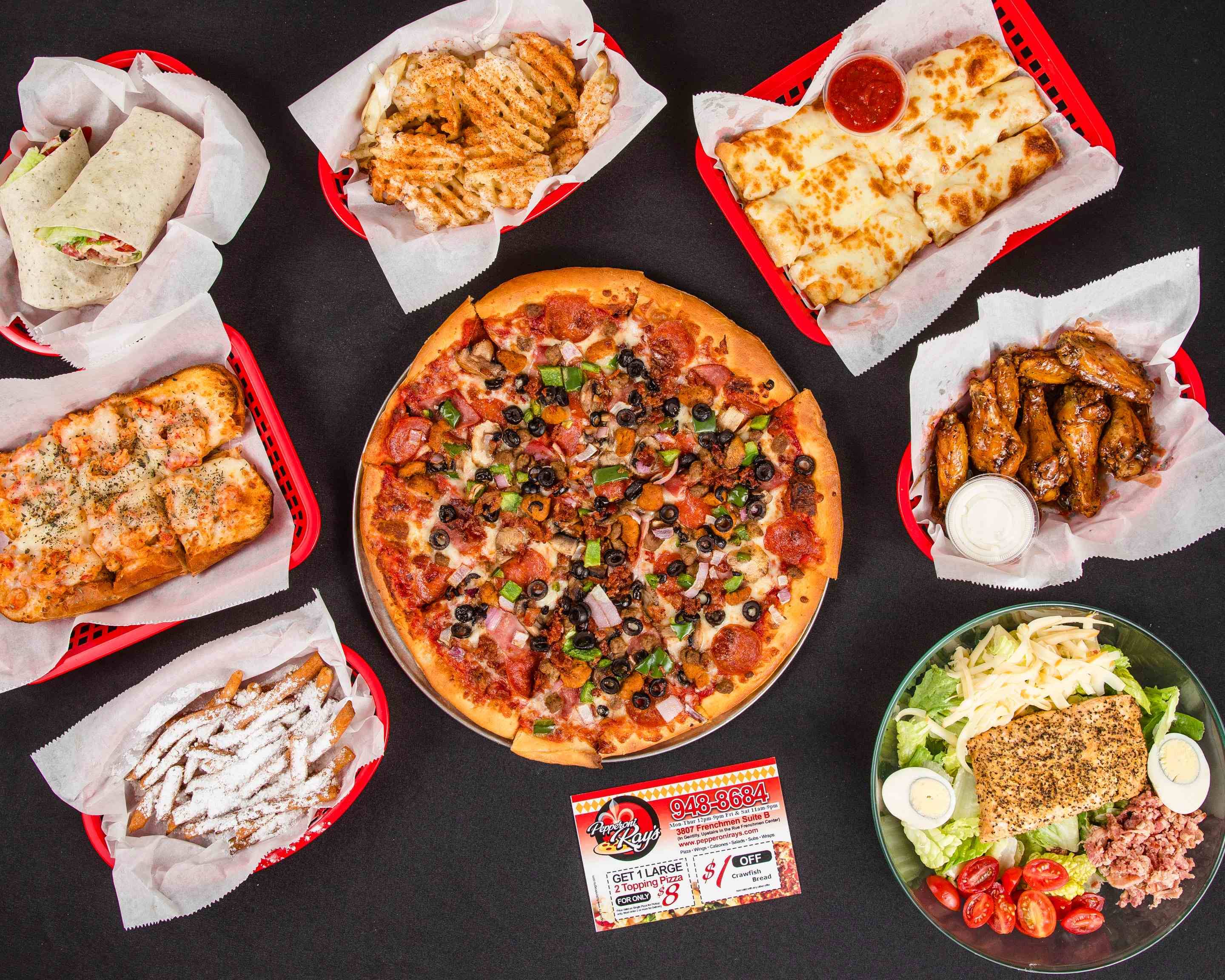 Order Pepperoni Ray's - Menu & Prices - New Orleans Delivery | Uber Eats