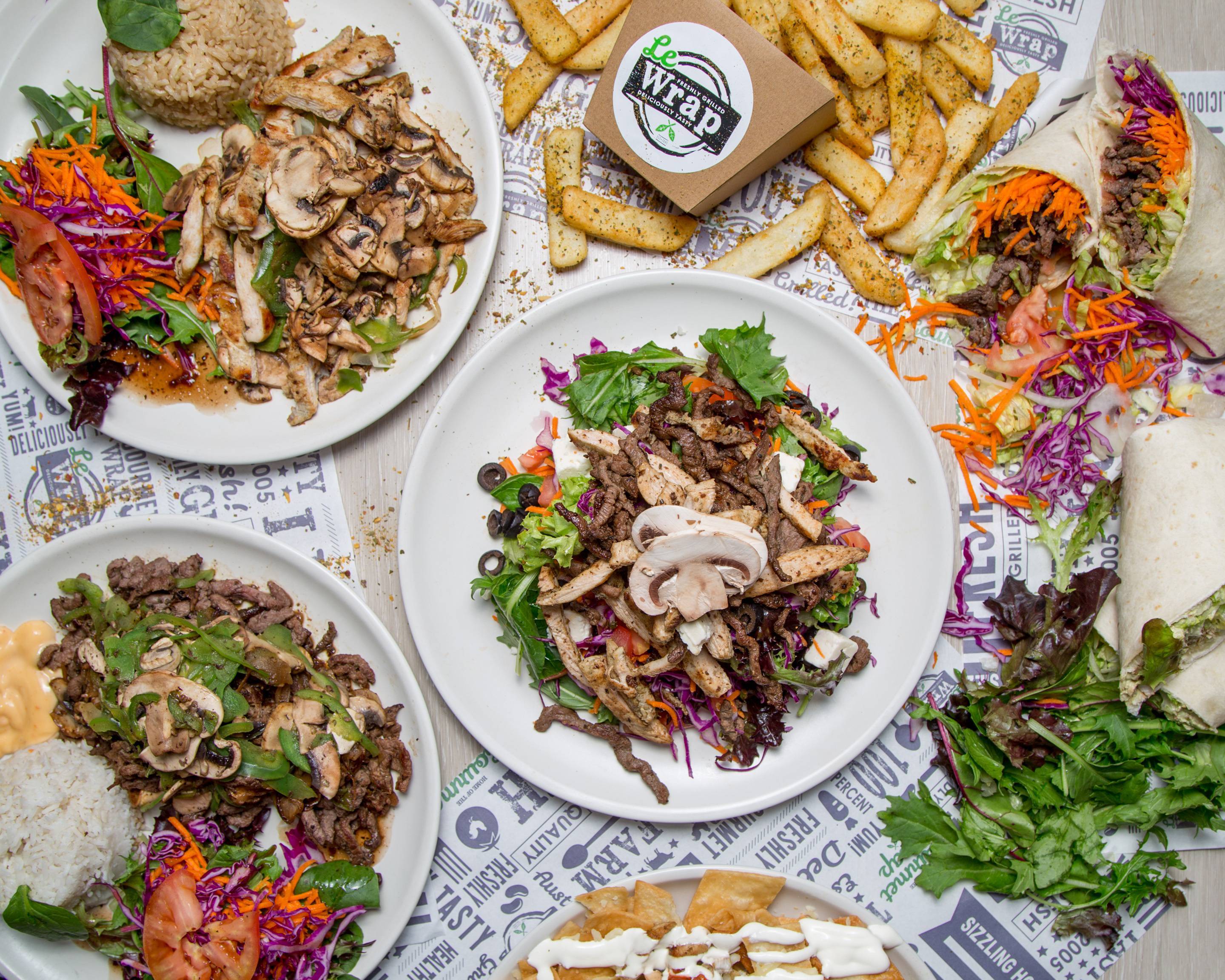 Le Wrap (Shellharbour) Menu Takeout in Wollongong | Delivery Menu ...