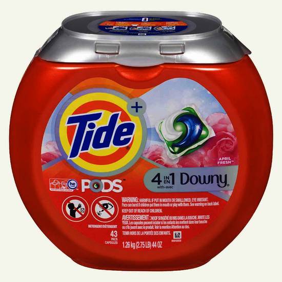 Tide Pods April Fresh 4 in 1 With Downy (1.26kg) | Delivery Near You | Uber Eats