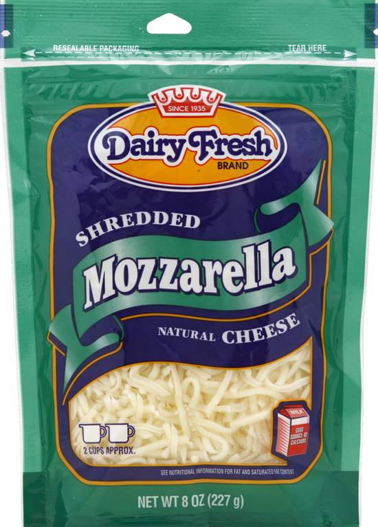 Dairy Fresh Shredded Mozzarella Cheese | Delivery Near You | Uber Eats